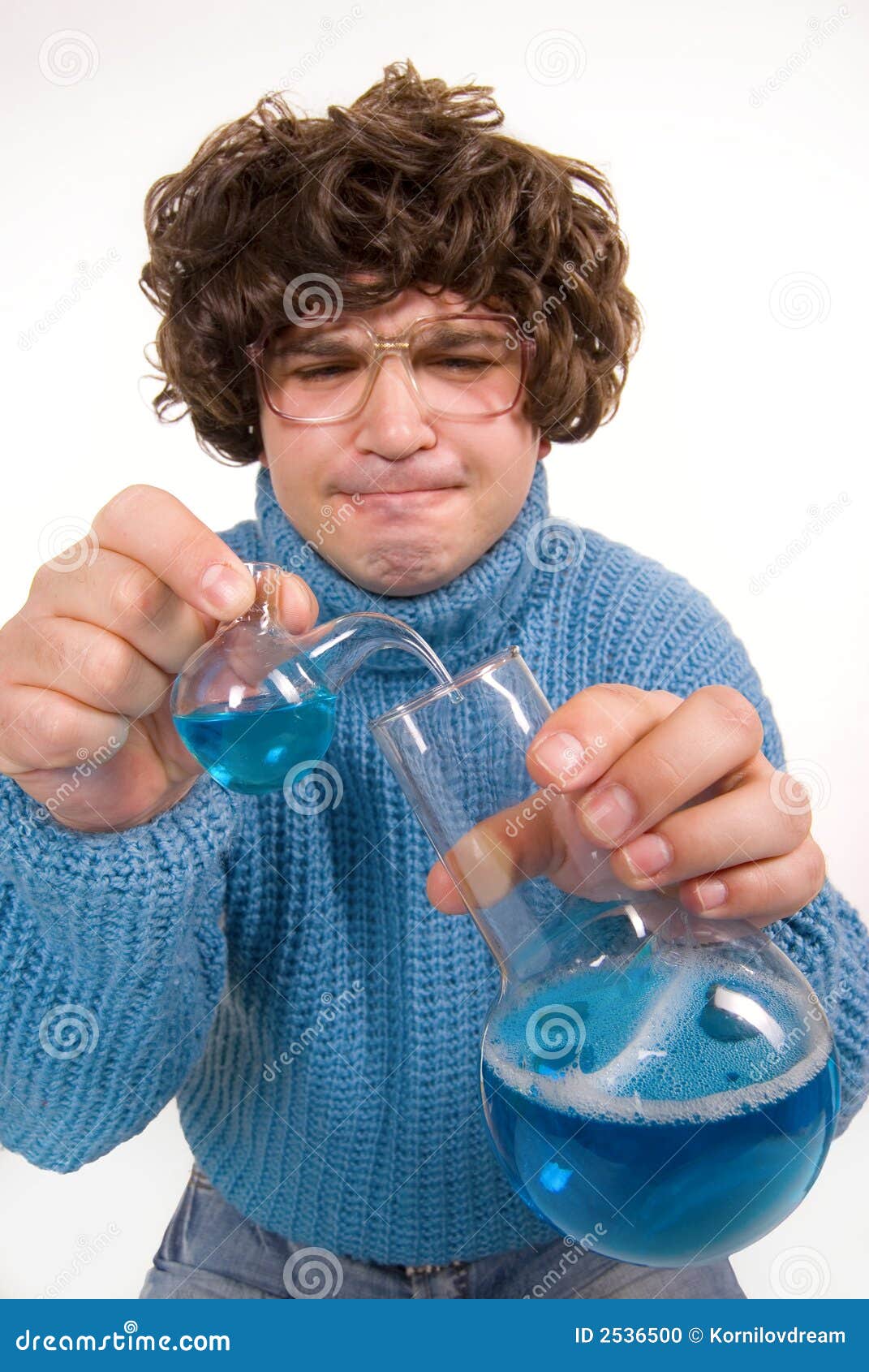 Mad scientist stock photo. Image of male, eyewear, human - 2536500