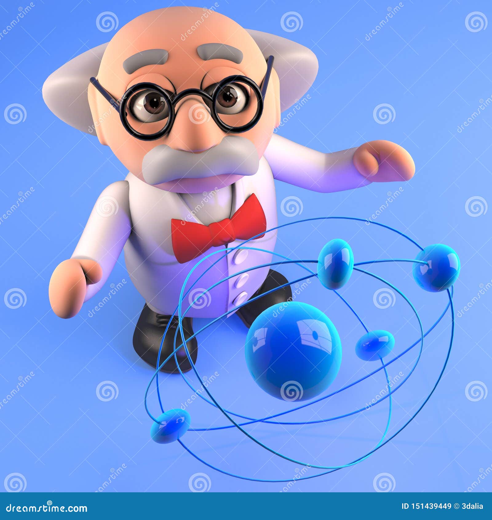 Scientist Physicist Isaac Newton, Coloring Book, Funny Illustration ...