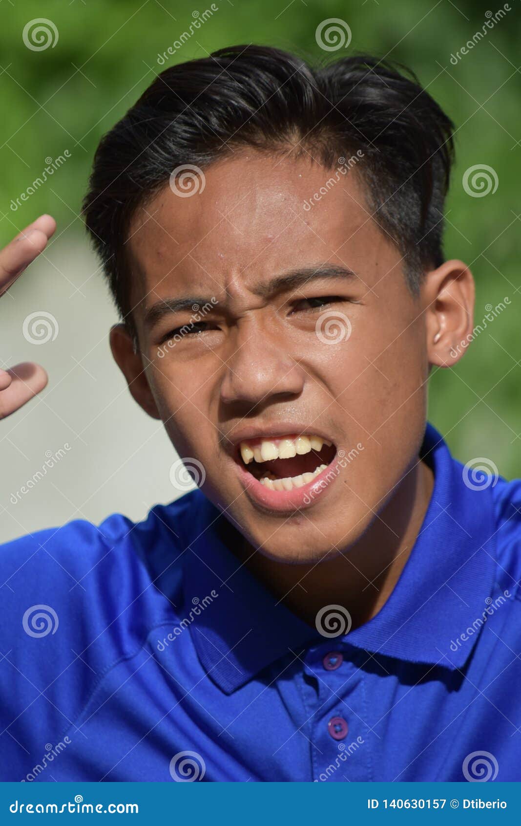 A Mad Teenage Male stock image. Image of madness, teenagers - 140630157