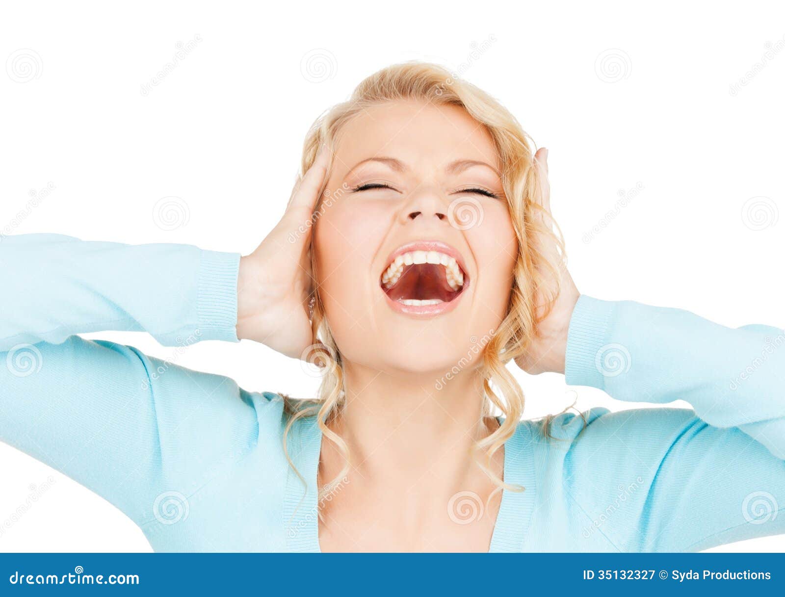 Mad woman stock image. Image of girl, aggressive, insane - 35132327