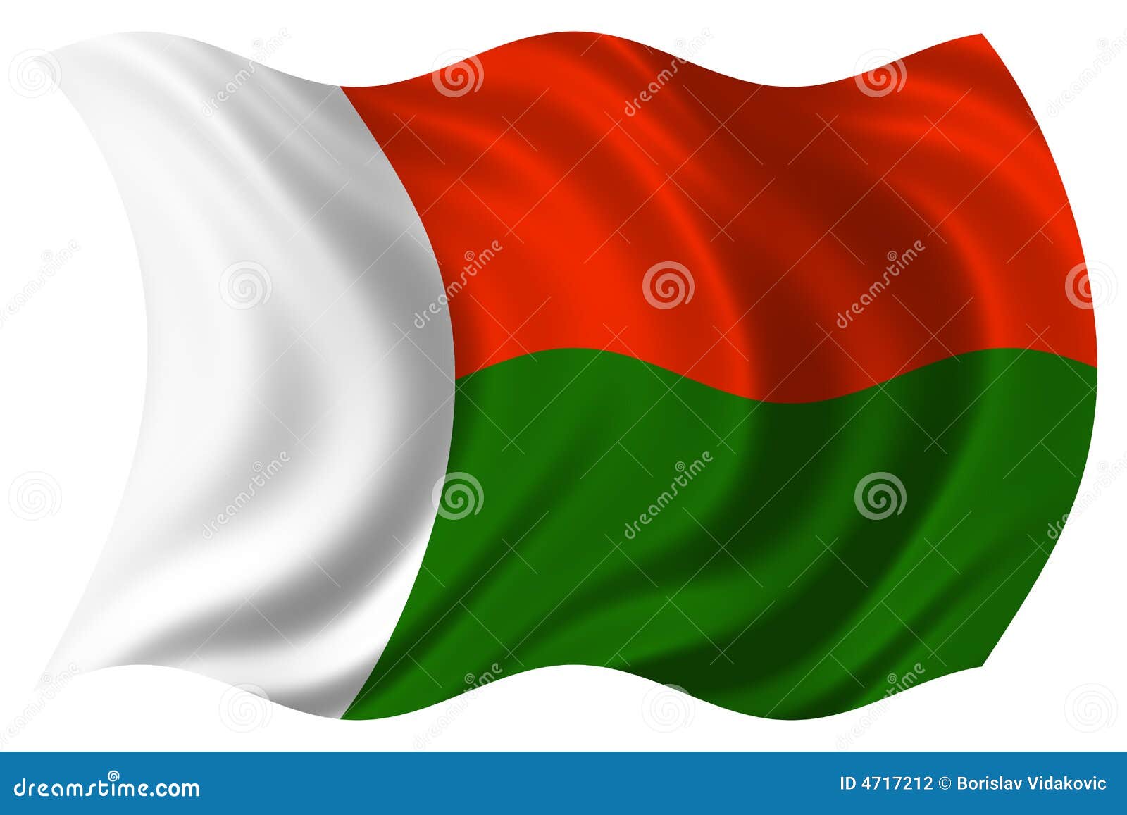 Madagascar Flag And Map Royalty-Free Illustration | CartoonDealer.com ...