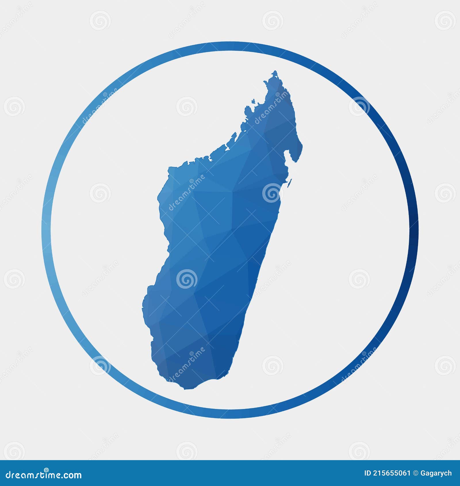 Madagascar Map Icon Logo Vector Symbol Element | CartoonDealer.com ...