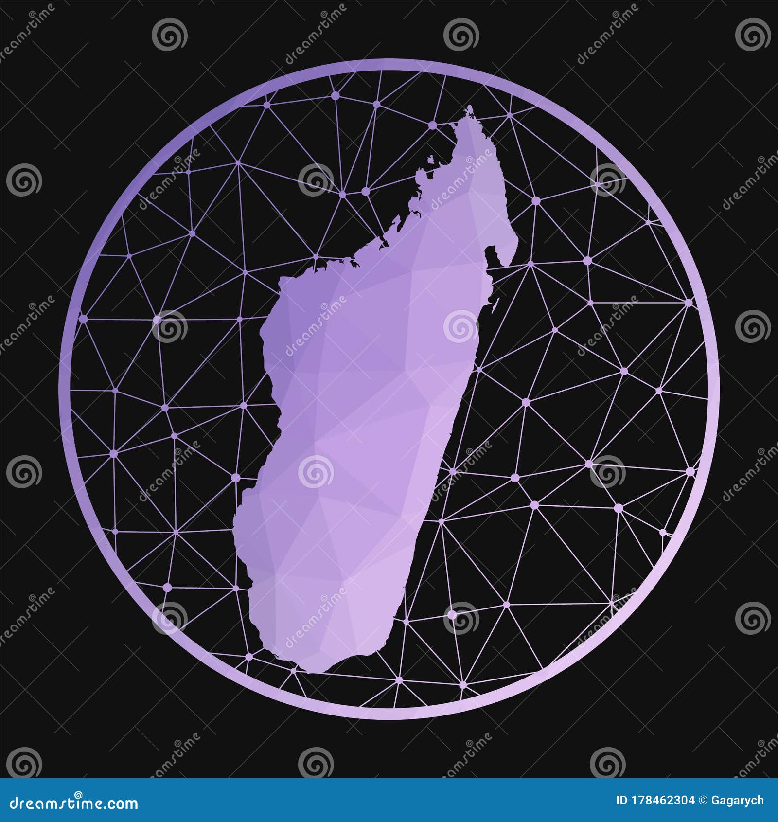 Madagascar icon. stock vector. Illustration of graphic - 178462304