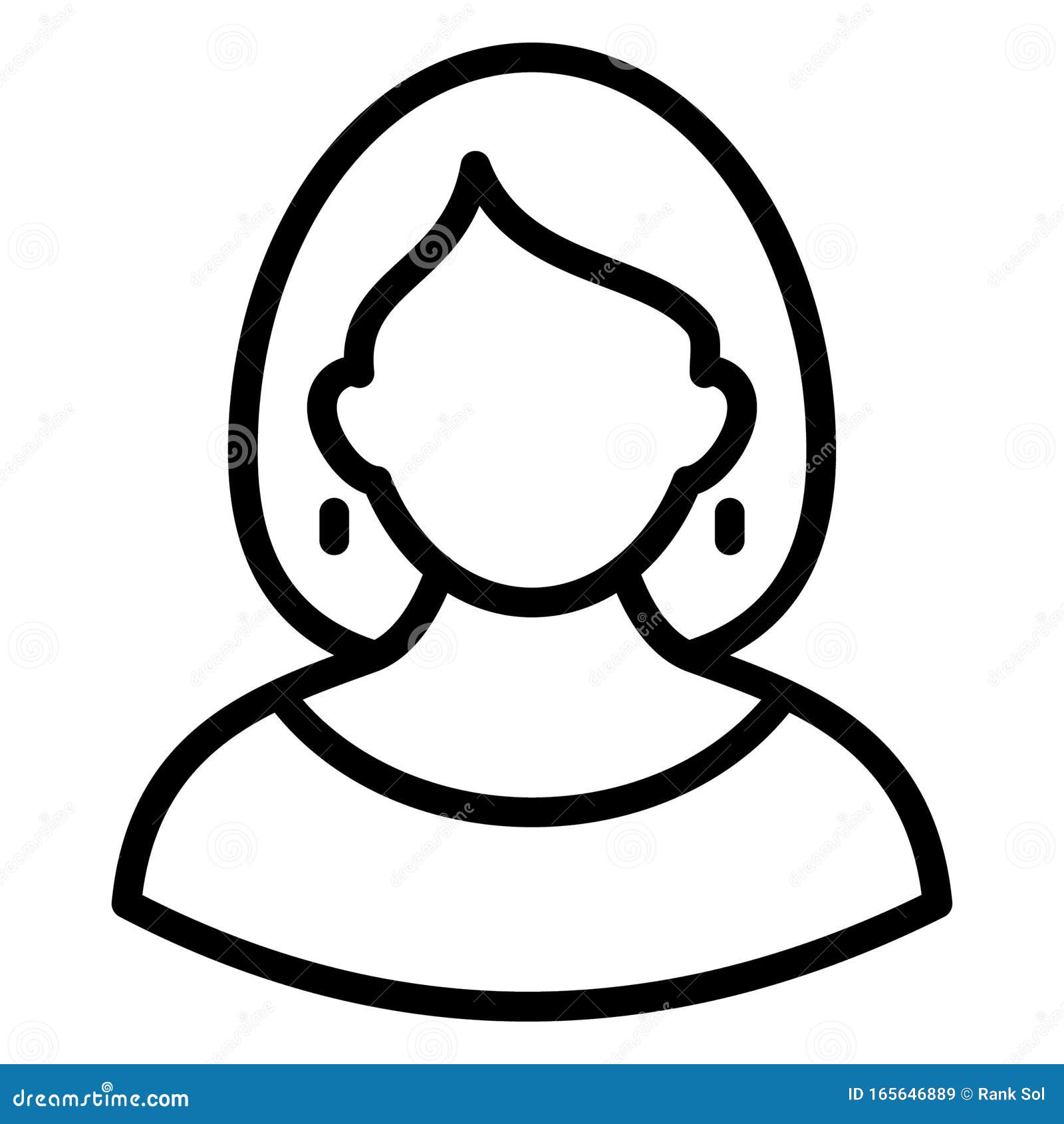 Madam Isolated Vector Icon Which Can Easily Modify or Edit Stock Vector ...
