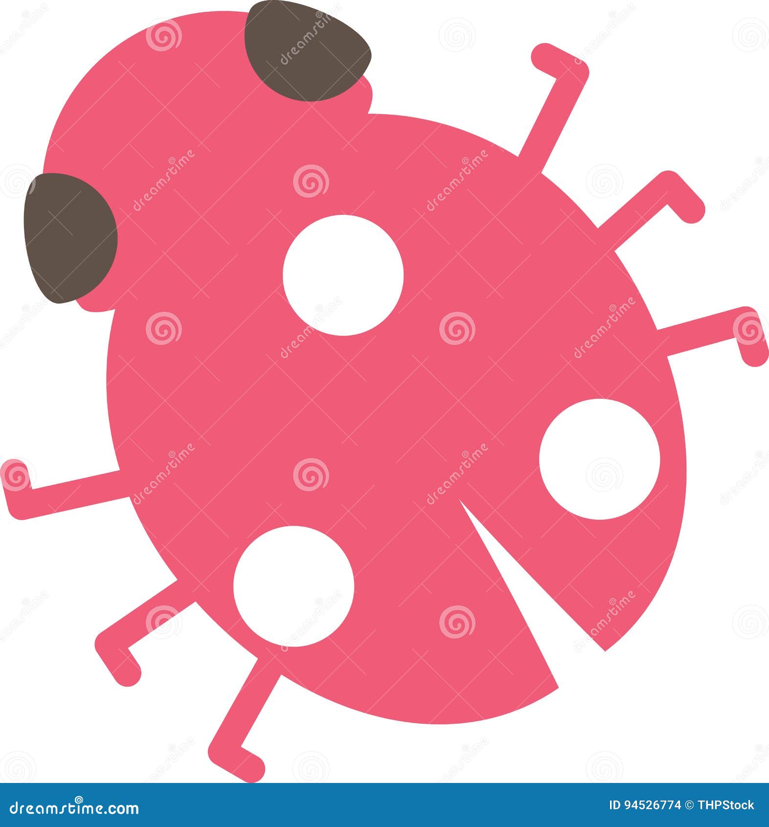 Madame Bug Vector illustration de vecteur. Illustration du anomalie ...