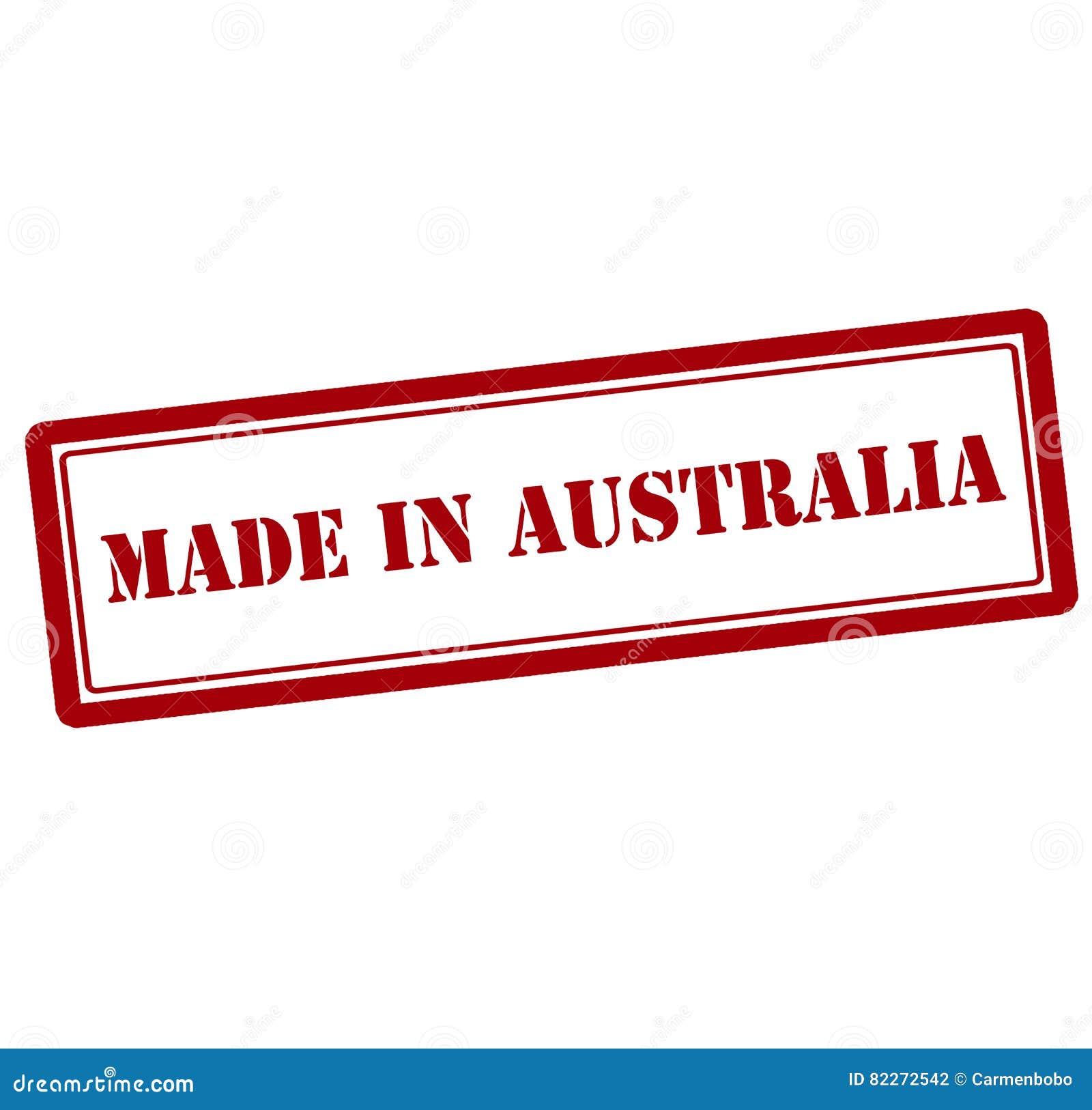 Made in Australia stock vector. Illustration of symbol - 82272542