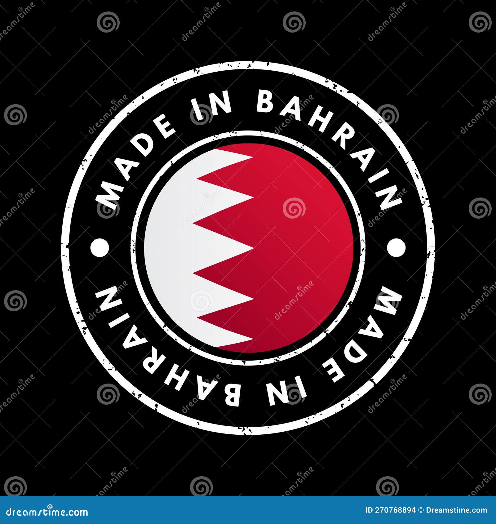 Bahrain Text With Map Vector Illustration | CartoonDealer.com #4011110