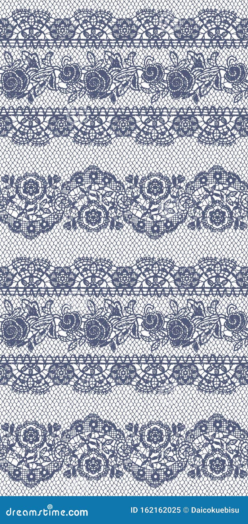 Made a Beautiful Lacework a Seamless Pattern, I Drew a Real Lacework ...