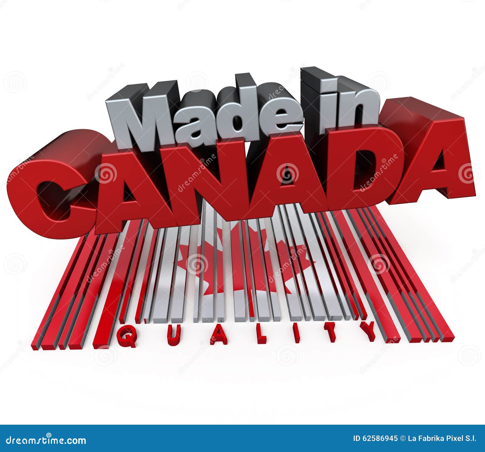 Made in canada stock illustration. Illustration of symbol - 62586945