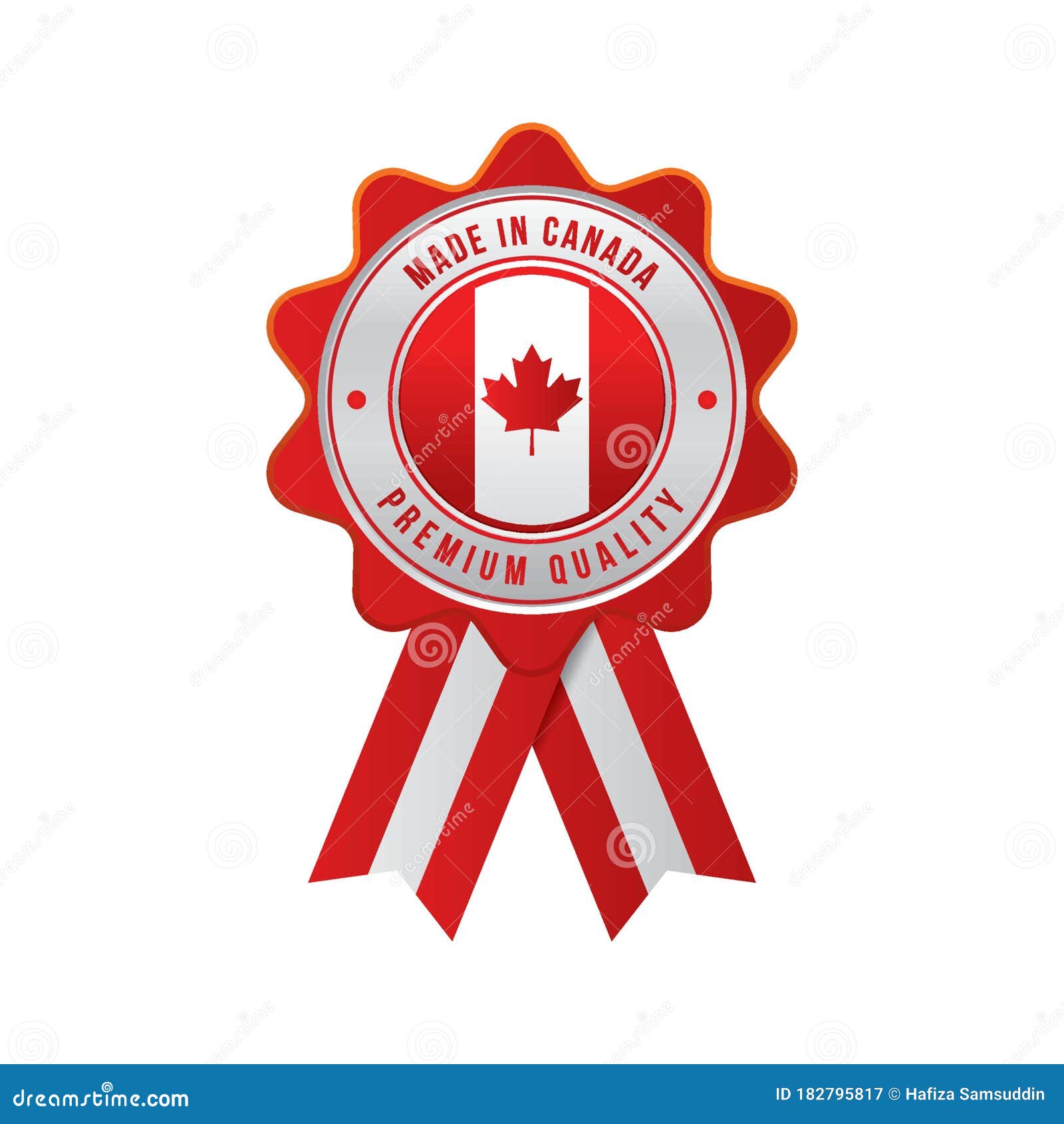 Made in Canada Label Design Stock Vector - Illustration of countries ...