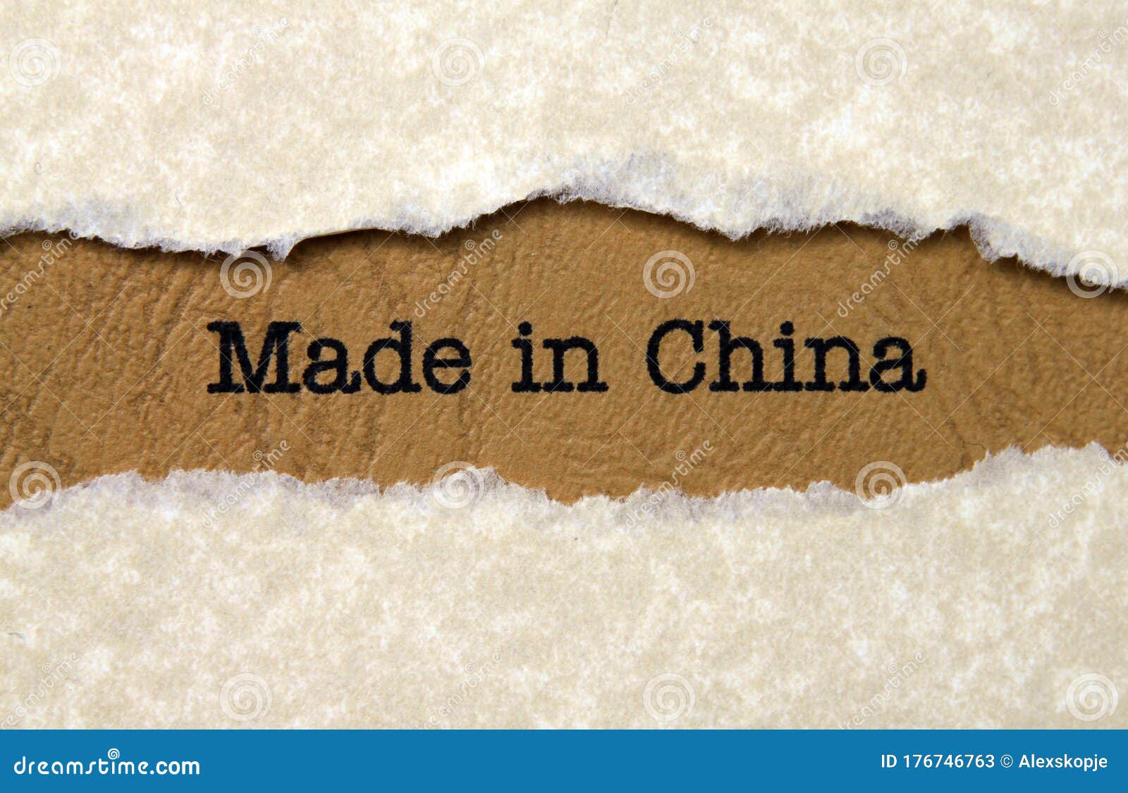 Made in China stock image. Image of close, paper, origin - 176746763
