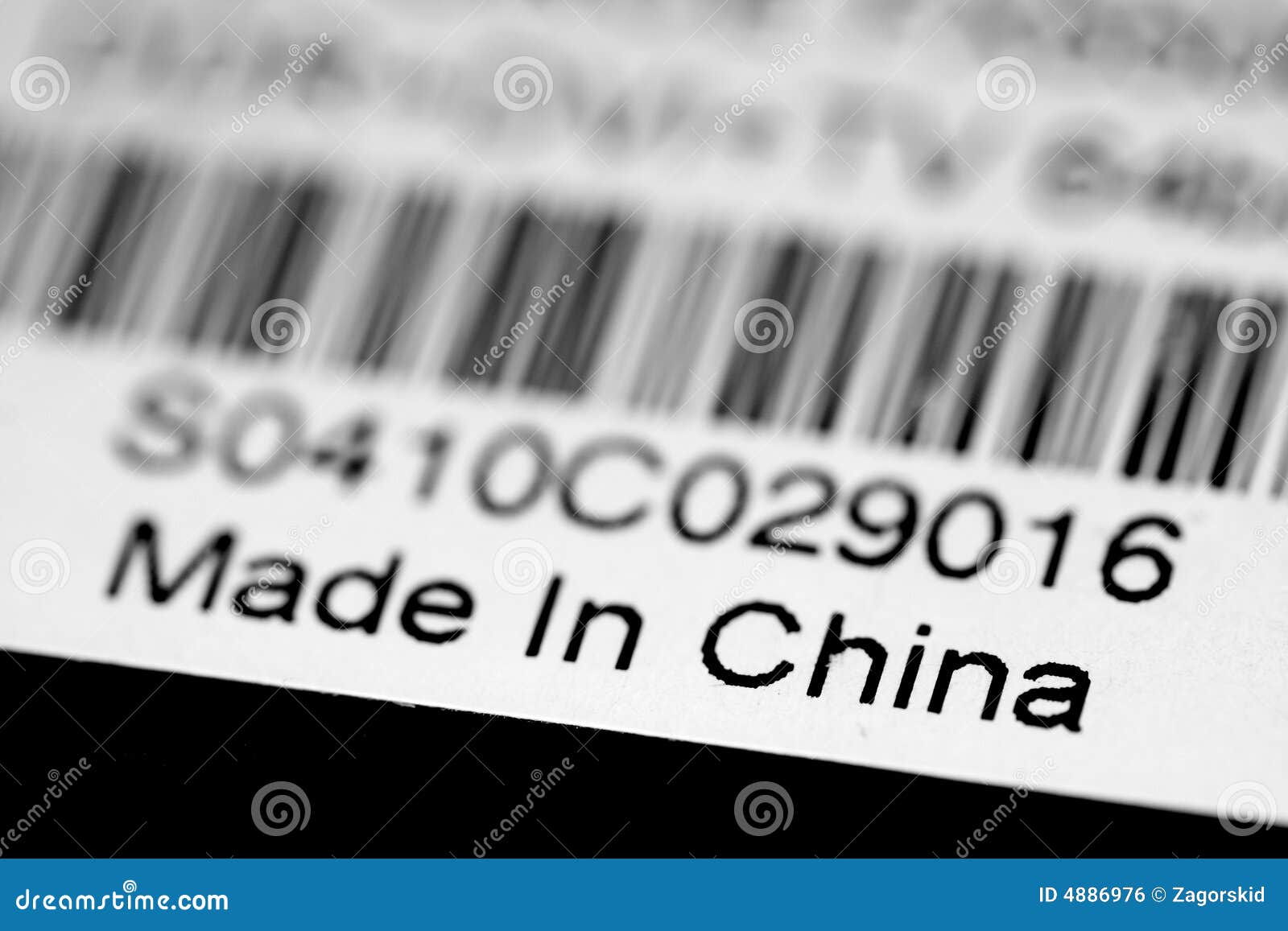 Made in China stock photo. Image of cost, cheap, clothes - 4886976