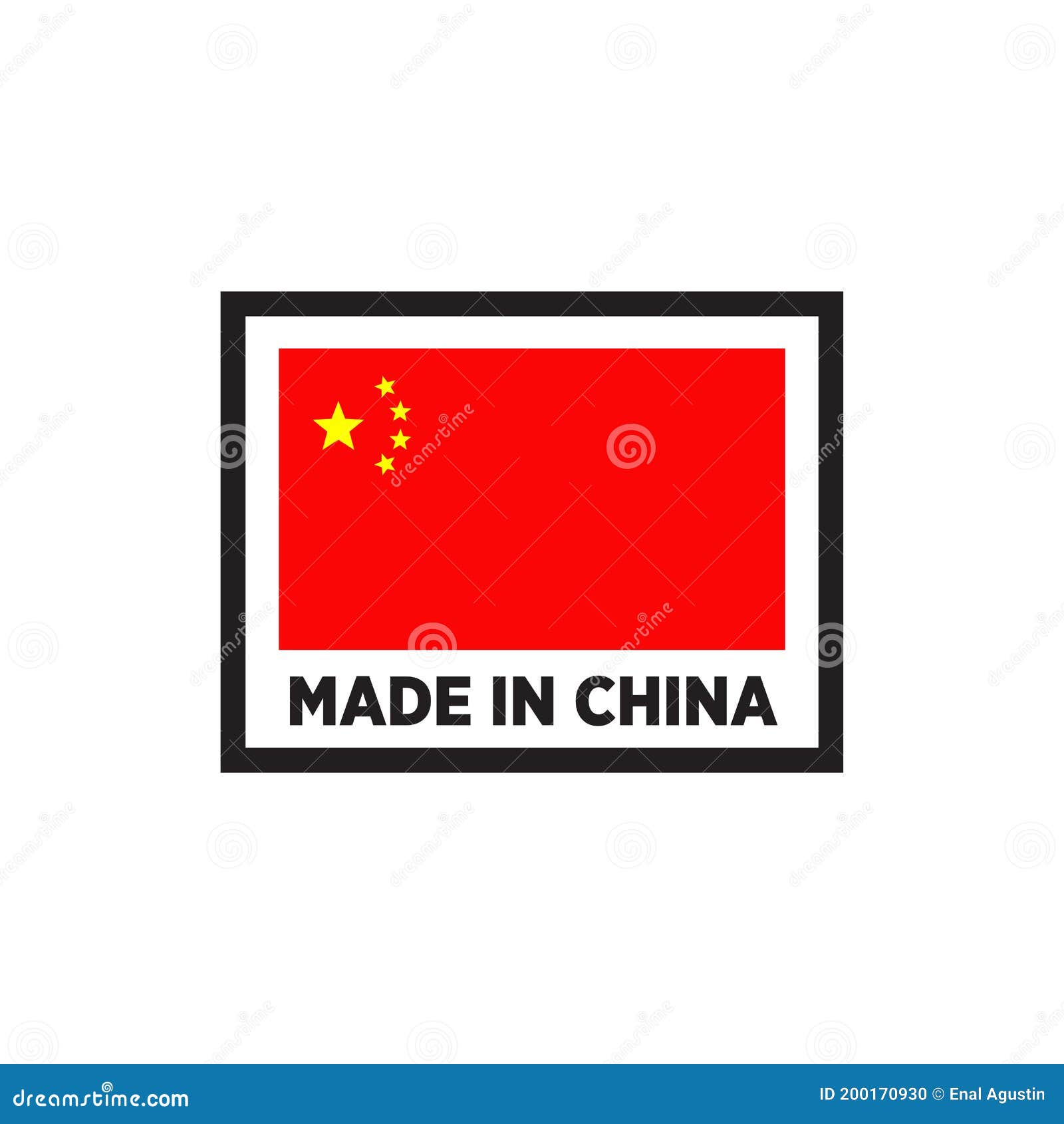 Made in China Logo Design Template Stock Vector - Illustration of asian ...