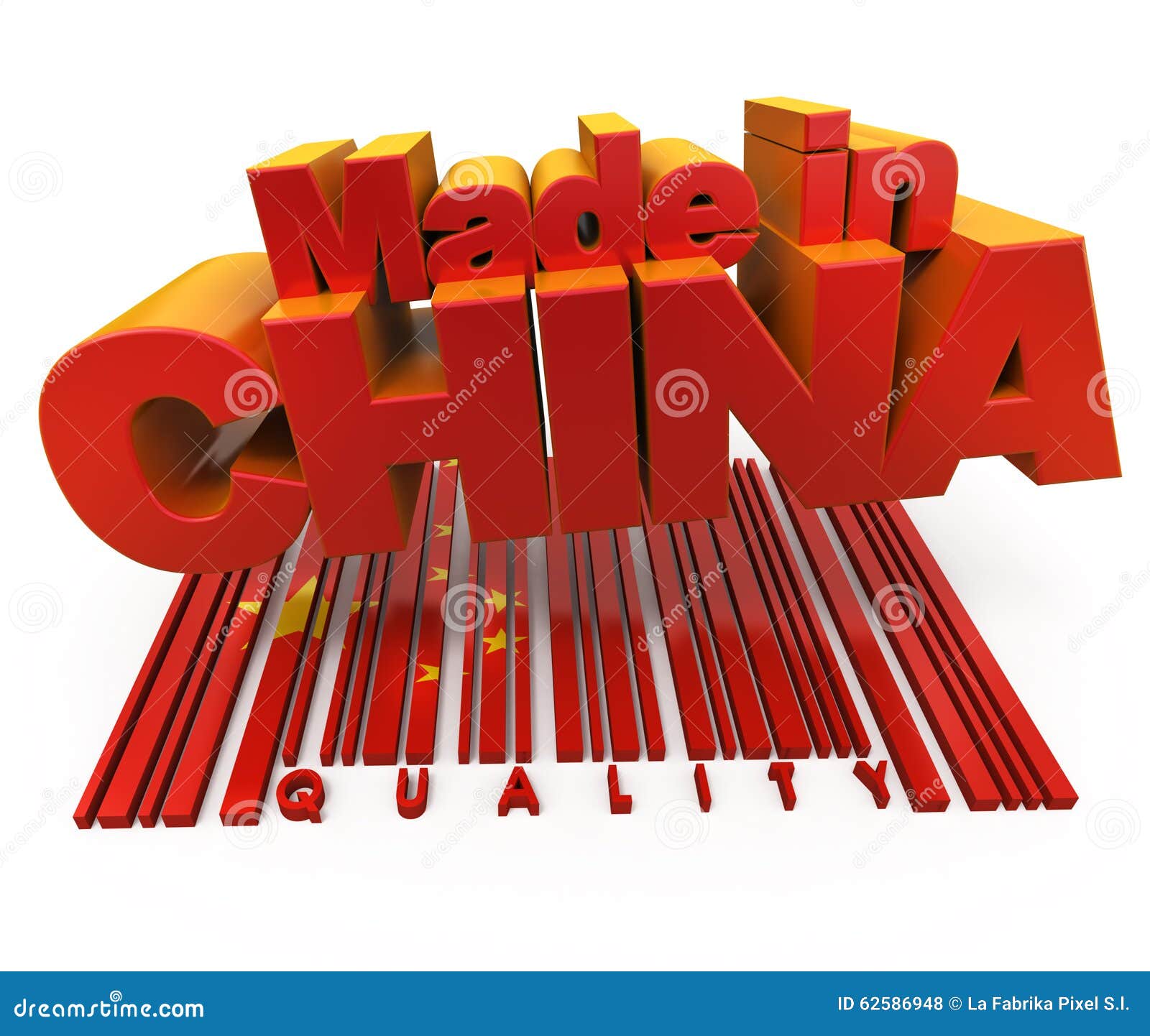 Made in China, quality stock illustration. Illustration of market ...