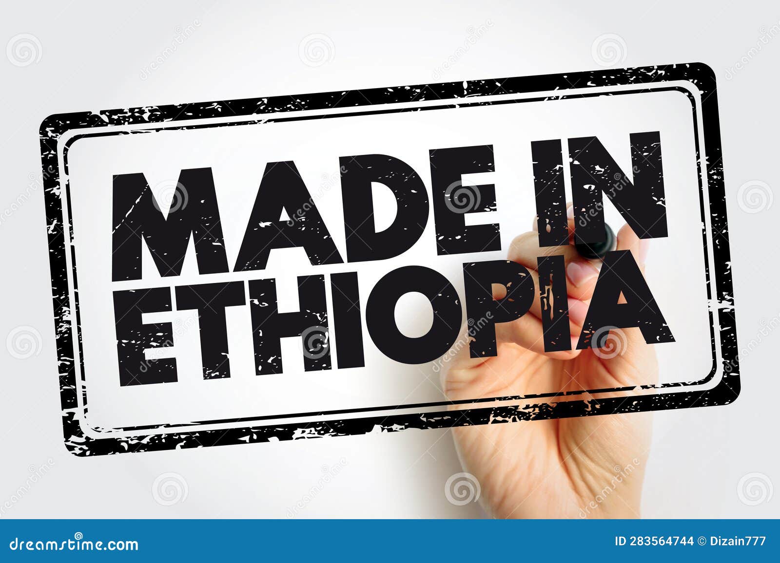 Ethiopia Text On Hex Code Illustration | CartoonDealer.com #108840888