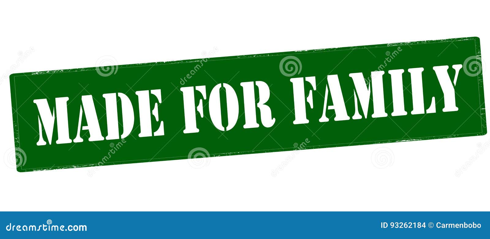 Made for family stock illustration. Illustration of text - 93262184