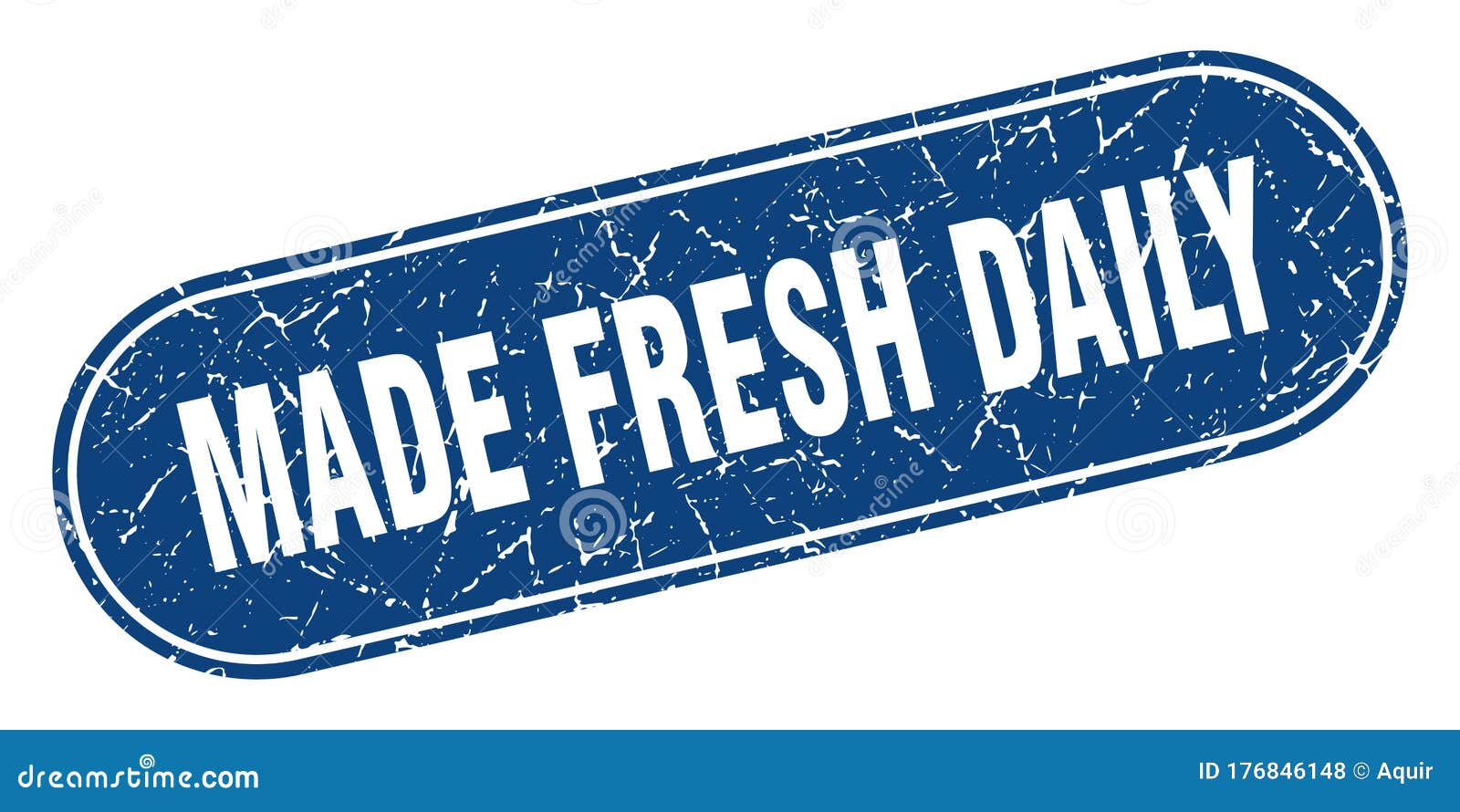 Made Fresh daily Sign. Made Fresh daily Grunge Stamp Stock Vector ...