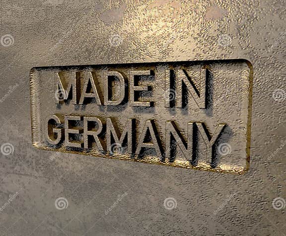 Made in germany stock illustration. Illustration of trademark - 8999541