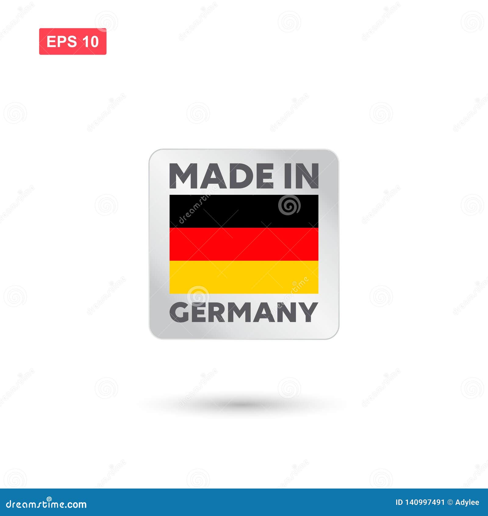 Made in germany vector stock vector. Illustration of element - 140997491