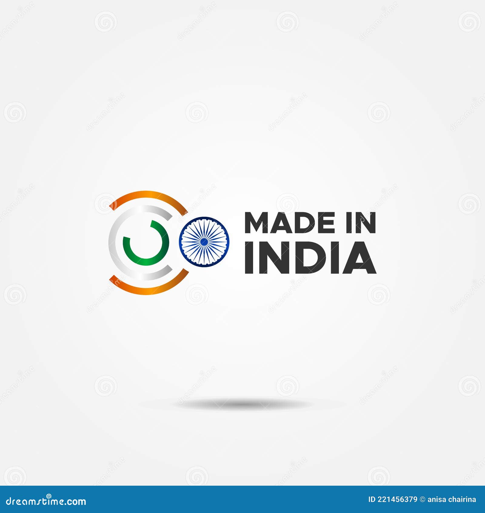 Made in India Label Vector Design Stock Vector - Illustration of india ...