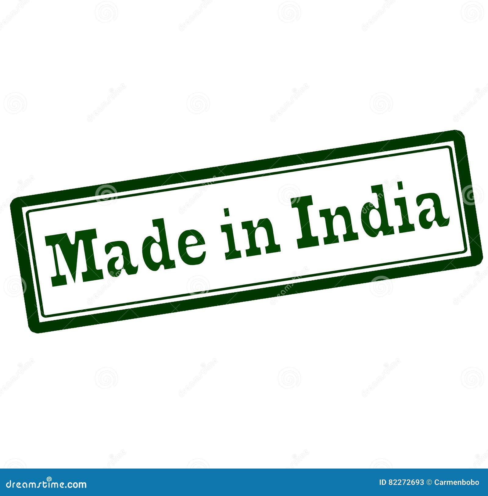 Made in India stock illustration. Illustration of inside - 82272693