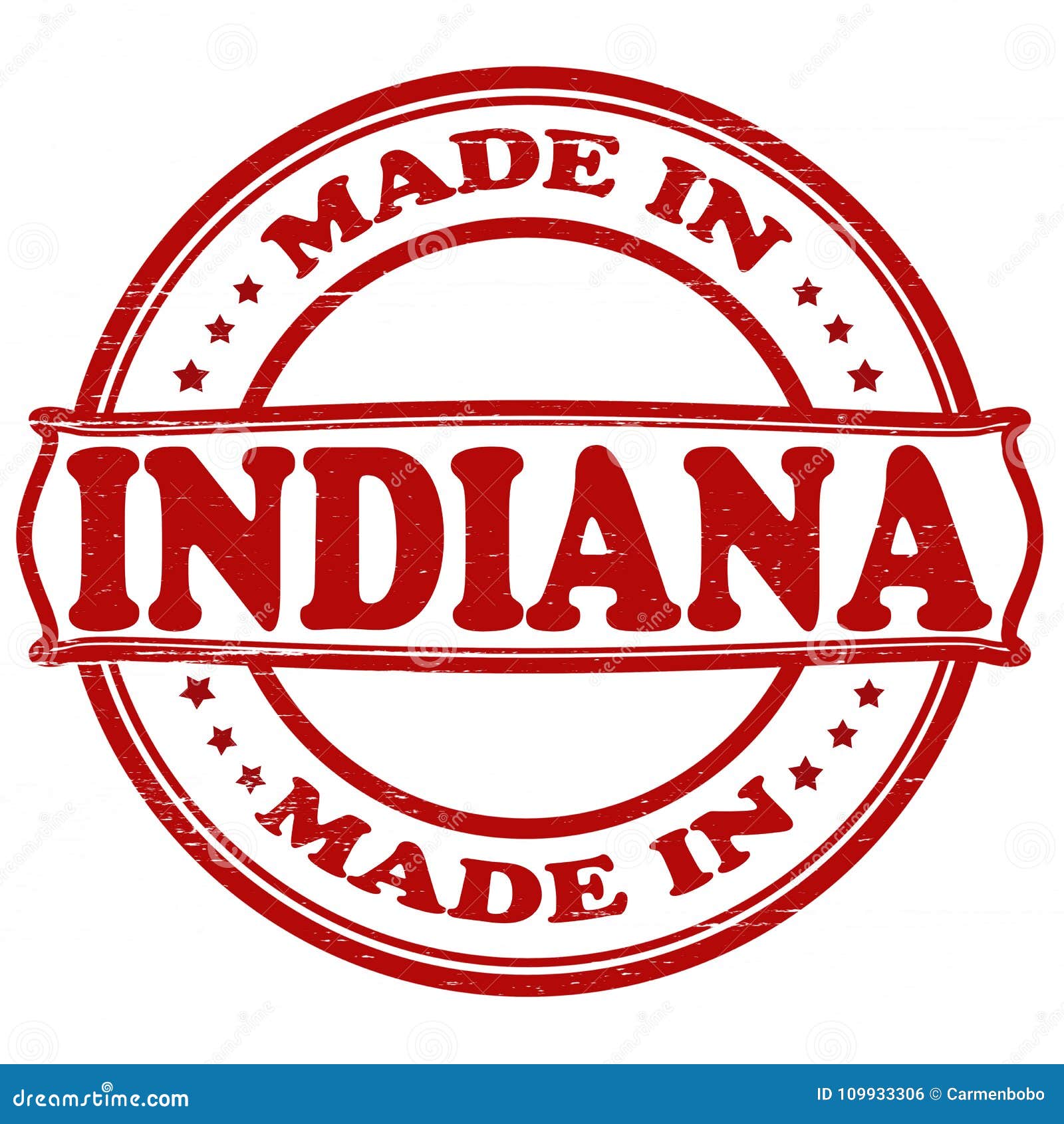 Made in Indiana stock illustration. Illustration of miscellaneous ...