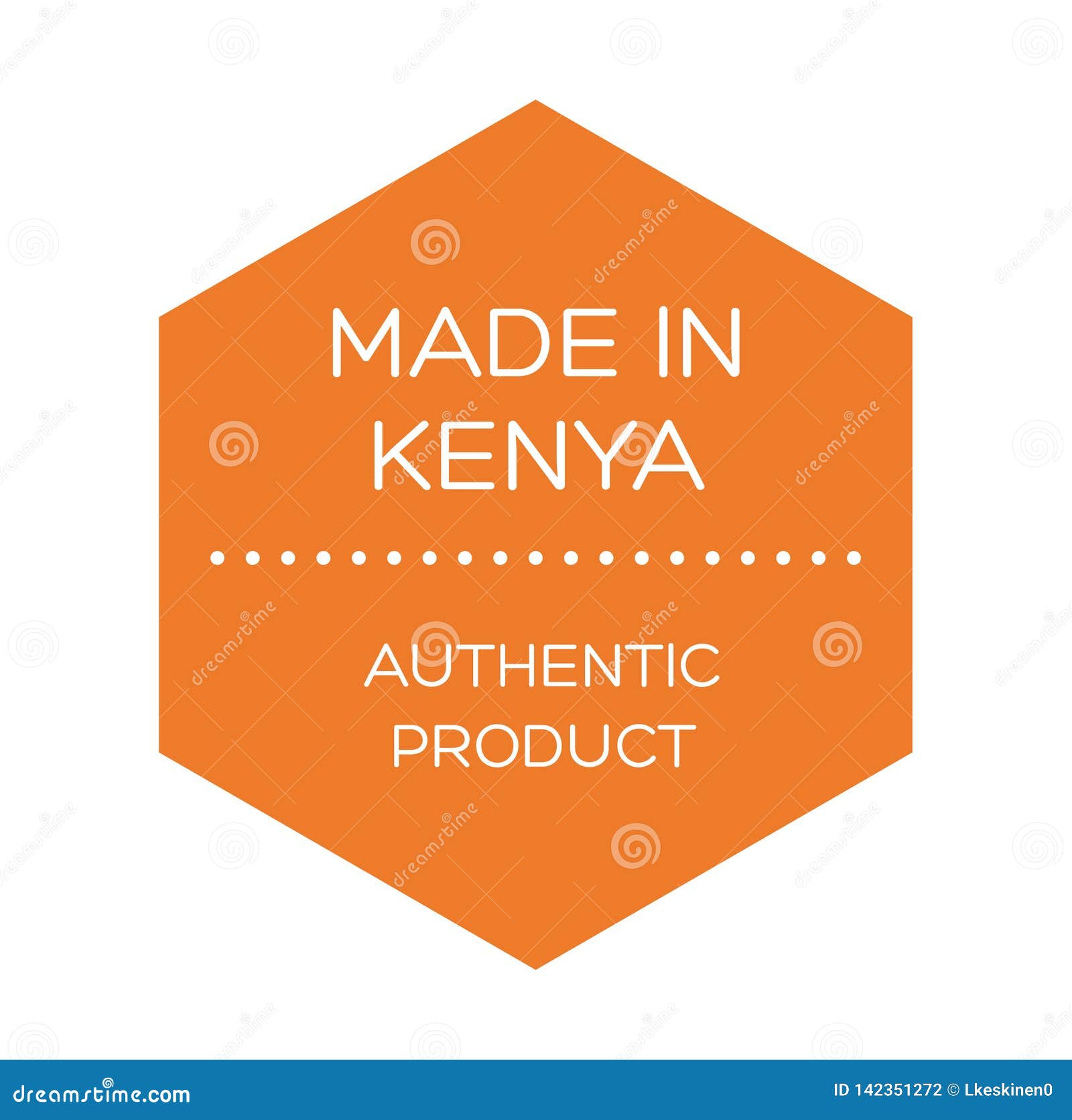 Made In Kenya Map Quality Original Stamp. Design Vector Art Seal Badge ...