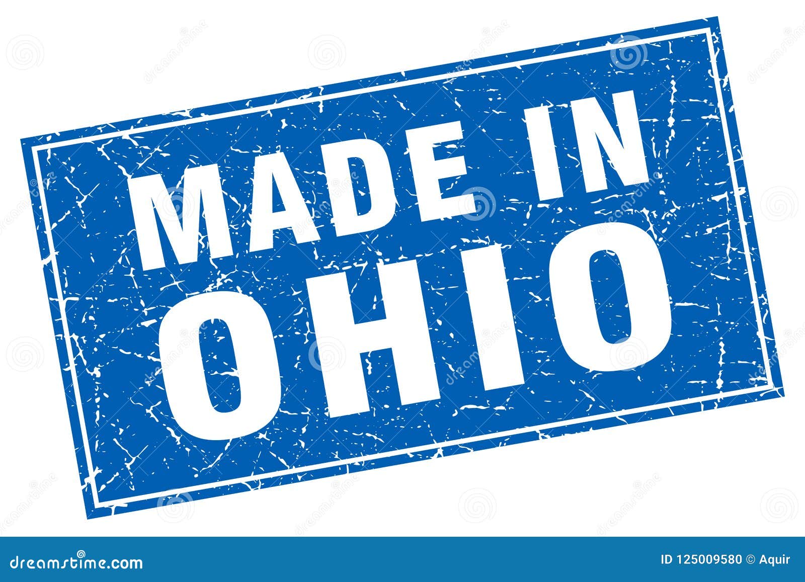Made in Ohio stamp stock vector. Illustration of peeler - 125009580