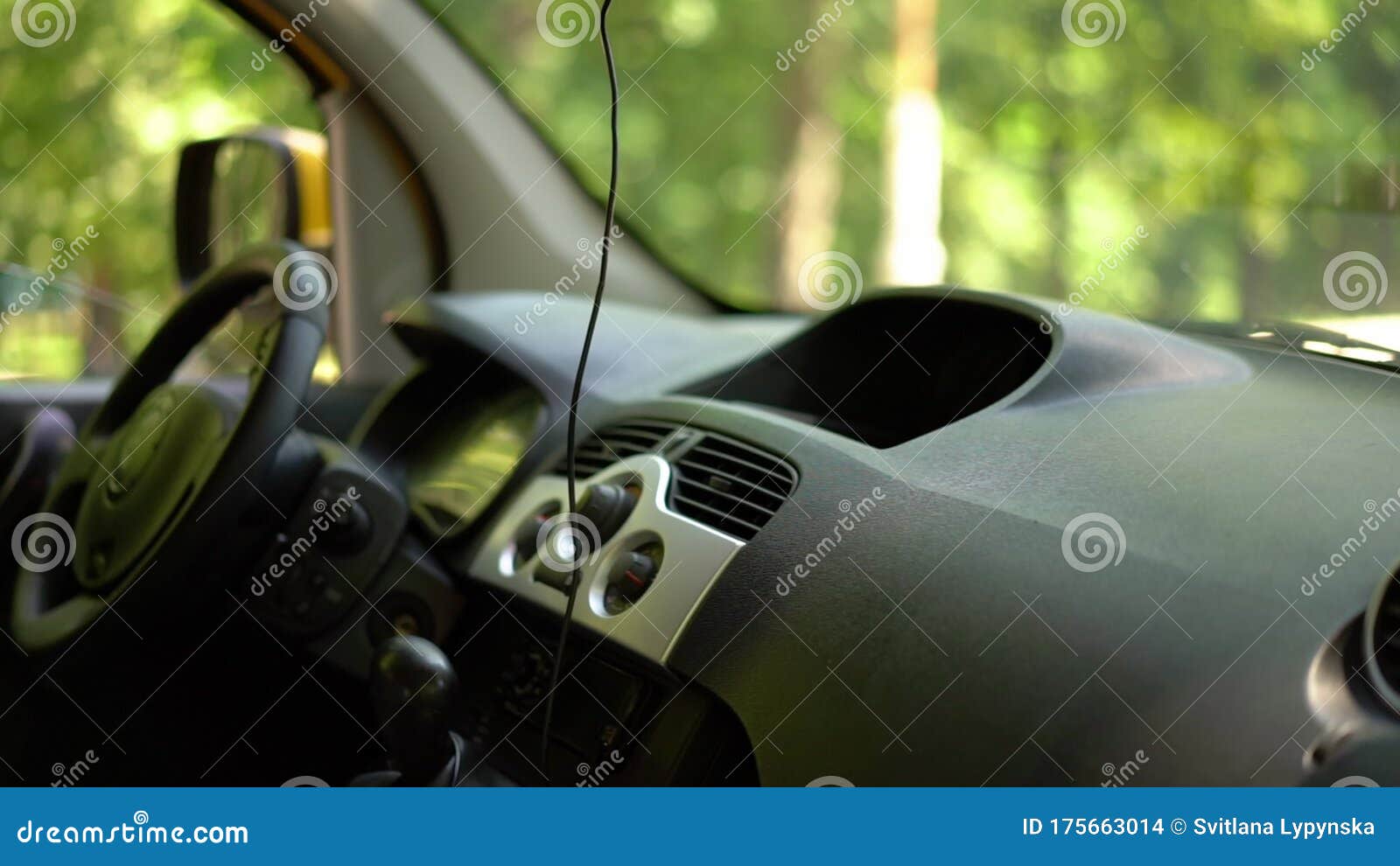 Made of Plastic Dashboard of an Vehicle Stock Footage - Video of ...