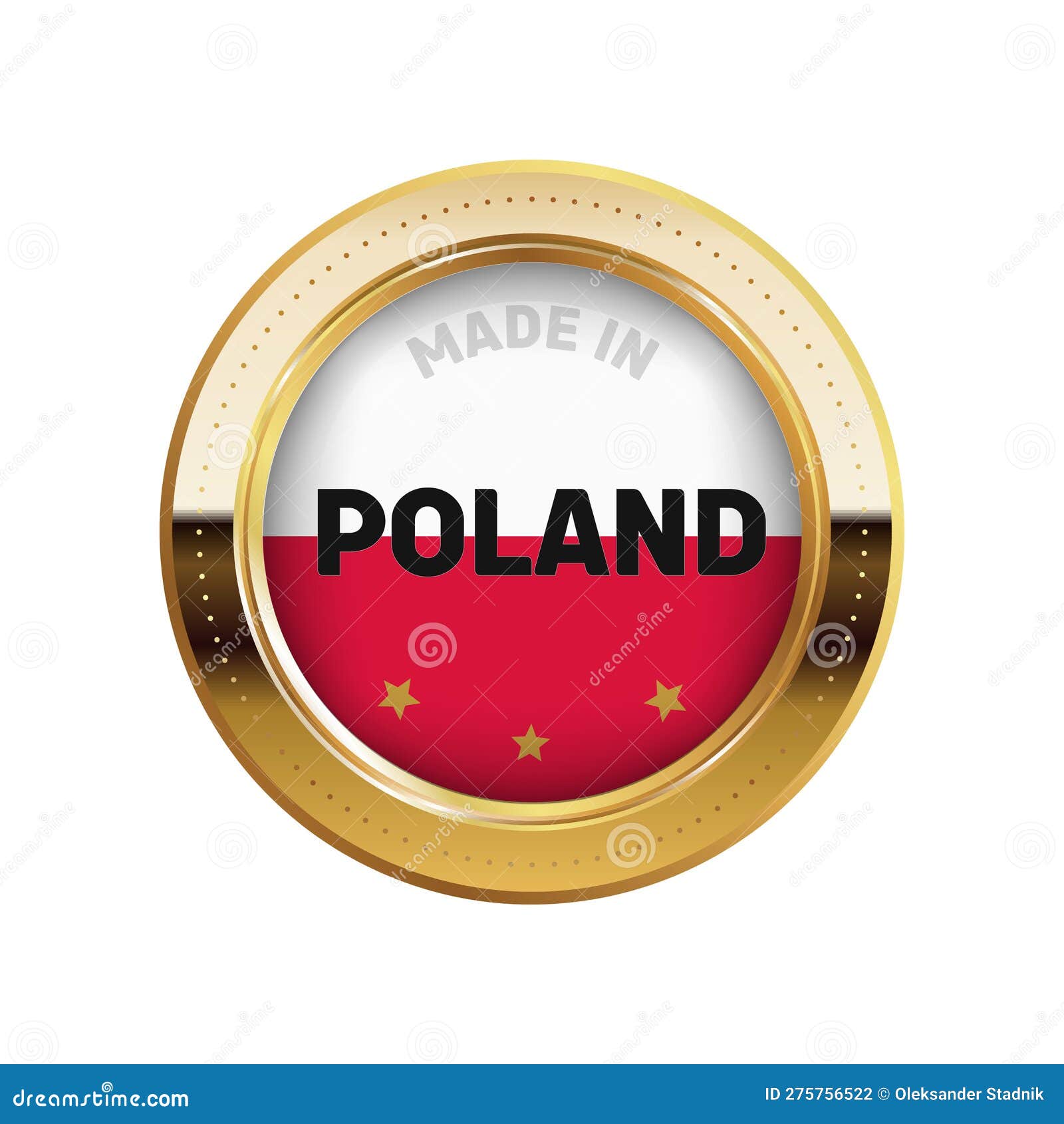 Sticker Of Poland. Colored Hand Drawn Doodle Poland Map Stock ...