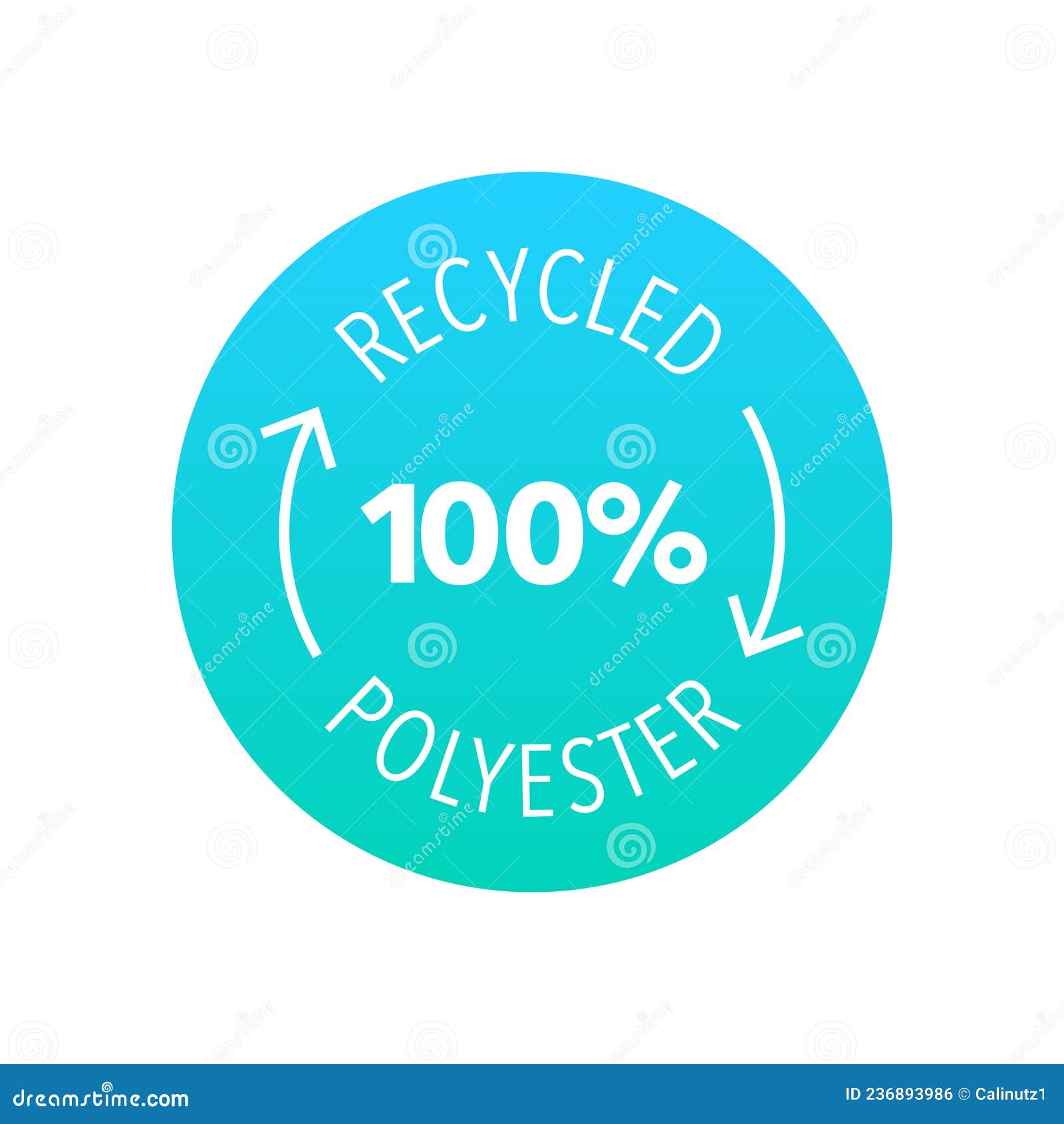 Made with 100 Recycled Materials Vector Icon Logo Badge Stock Vector ...
