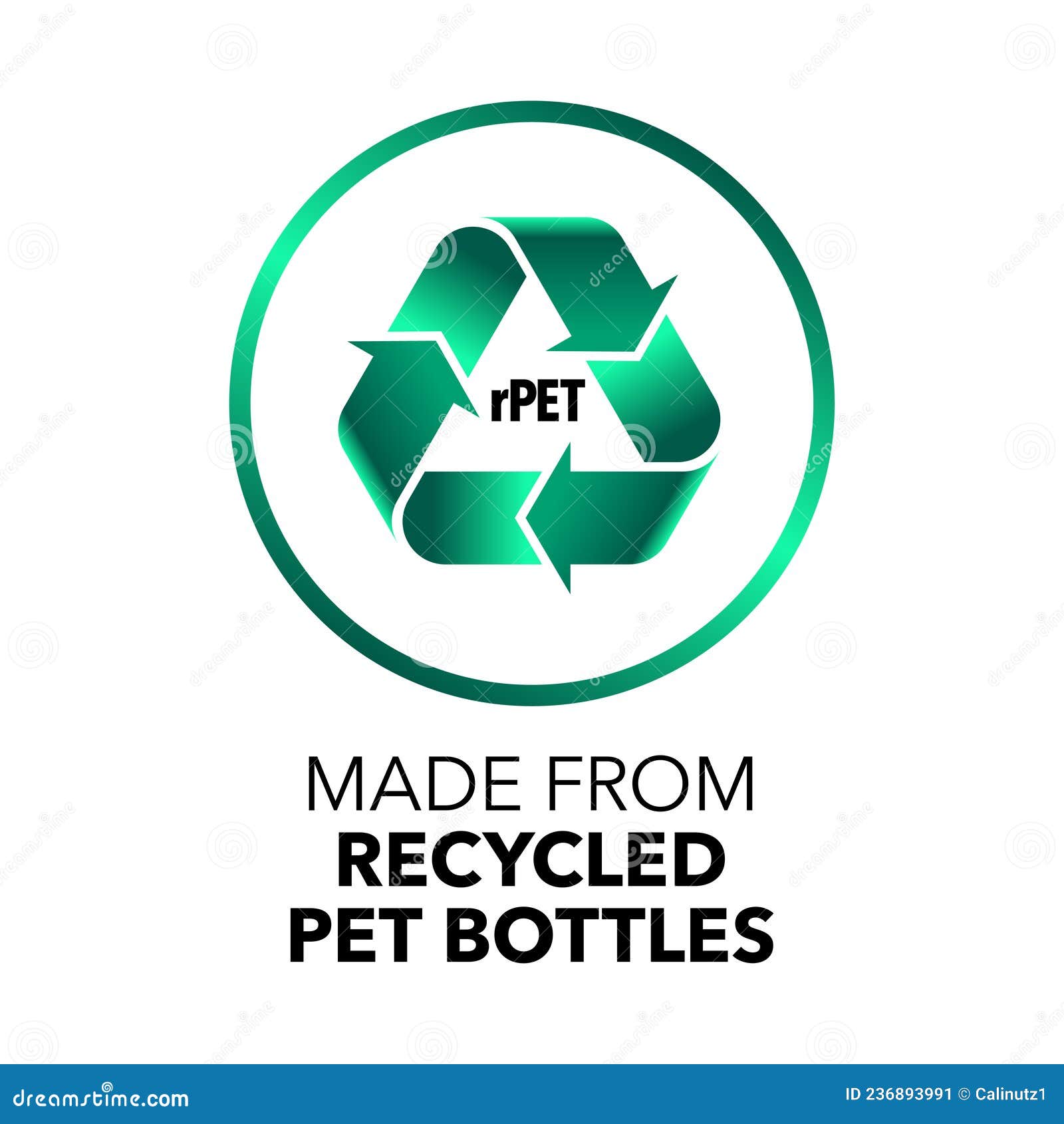 Made with 100 Recycled Materials Vector Icon Logo Badge Stock Vector ...