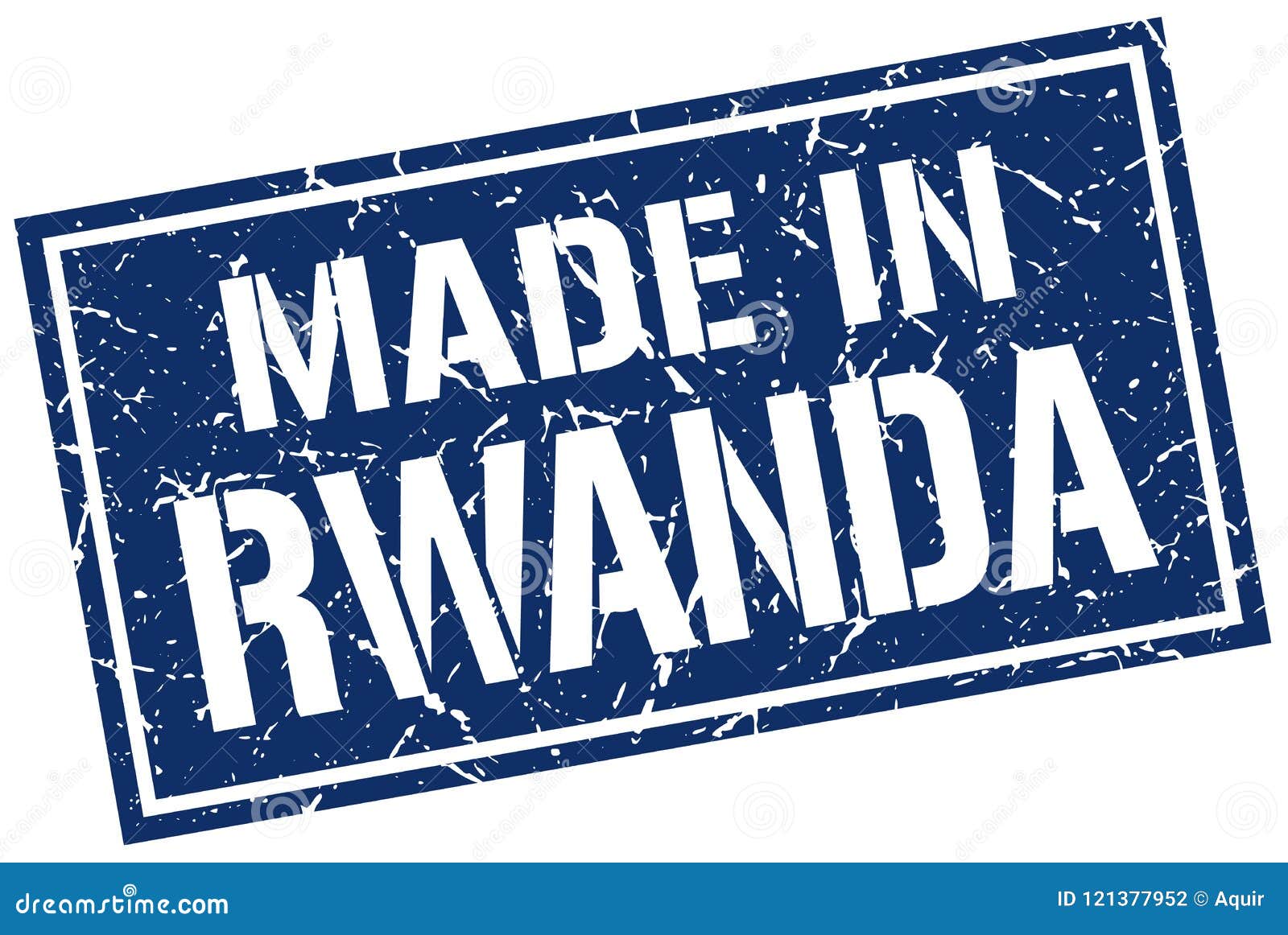 Made in Rwanda stamp stock vector. Illustration of sign - 121377952