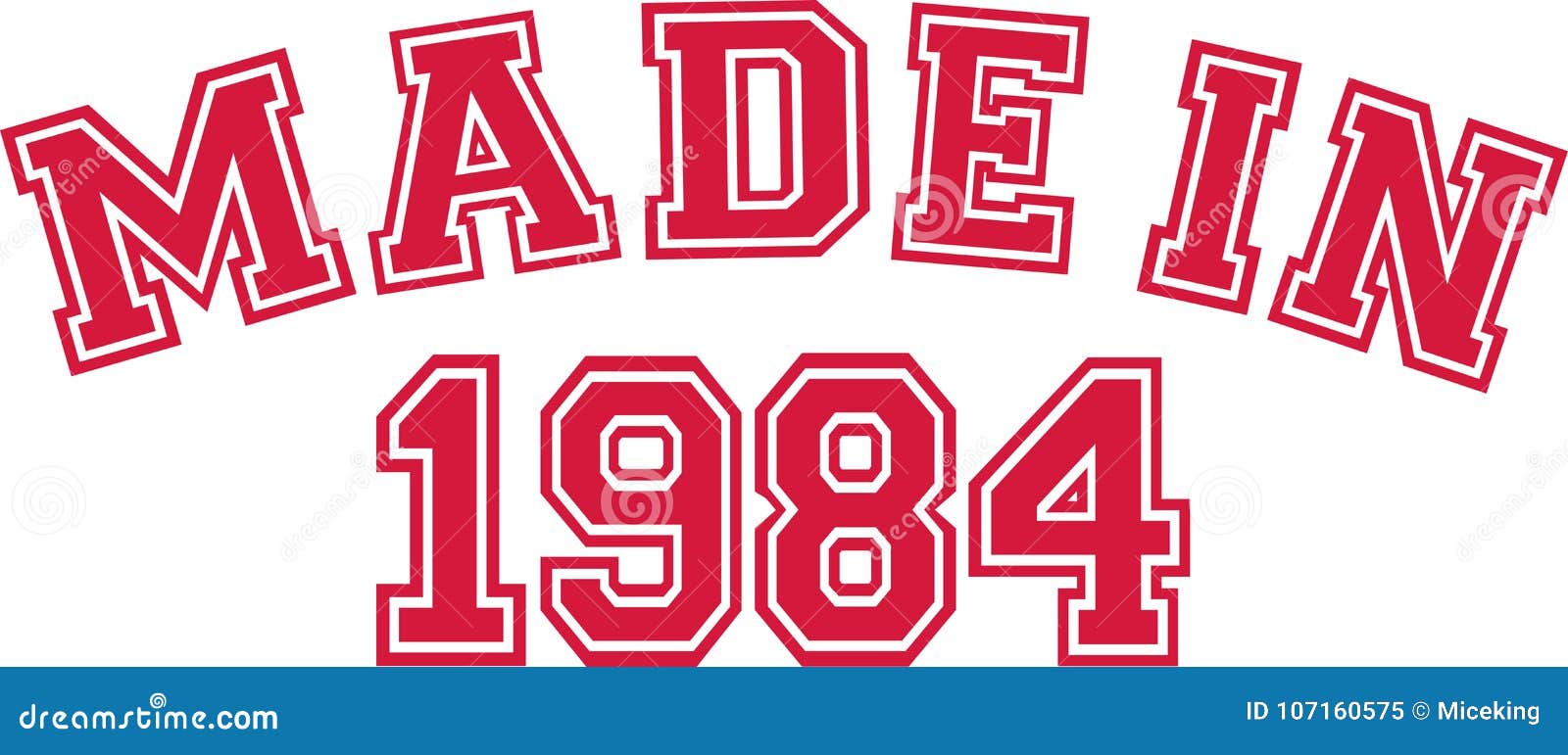 1984 Year College Font Royalty-Free Stock Photo | CartoonDealer.com ...