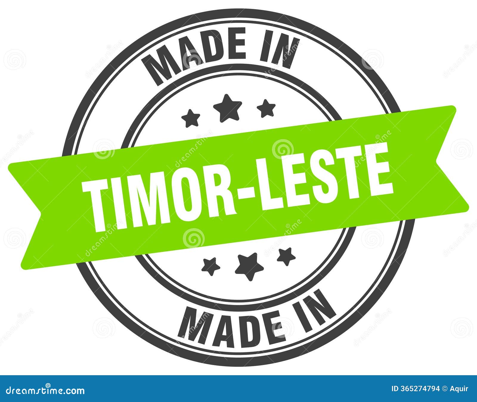 Timor-Leste Map With Shapes Of Regions. Vector Illustration ...