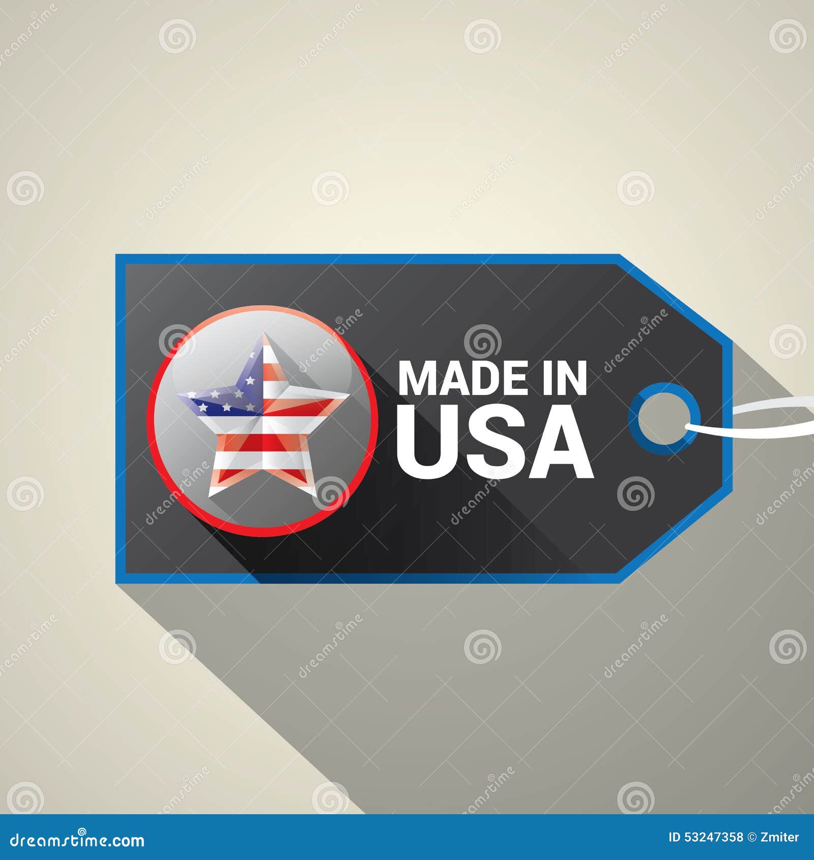 Made in USA Icon - Vector stock vector. Illustration of icon - 53247358