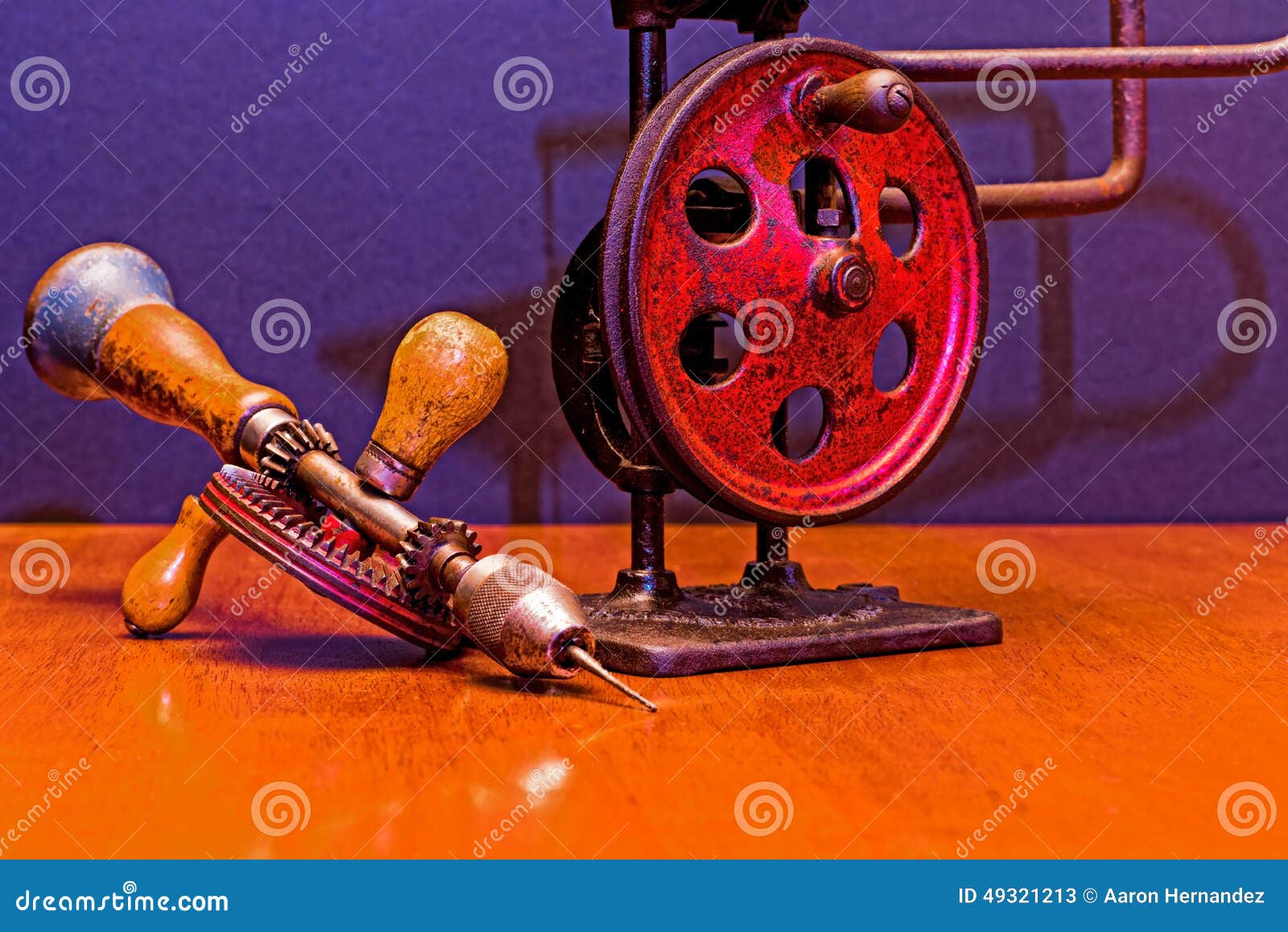Made in USA Vintage Tools stock image. Image of bolts - 49321213