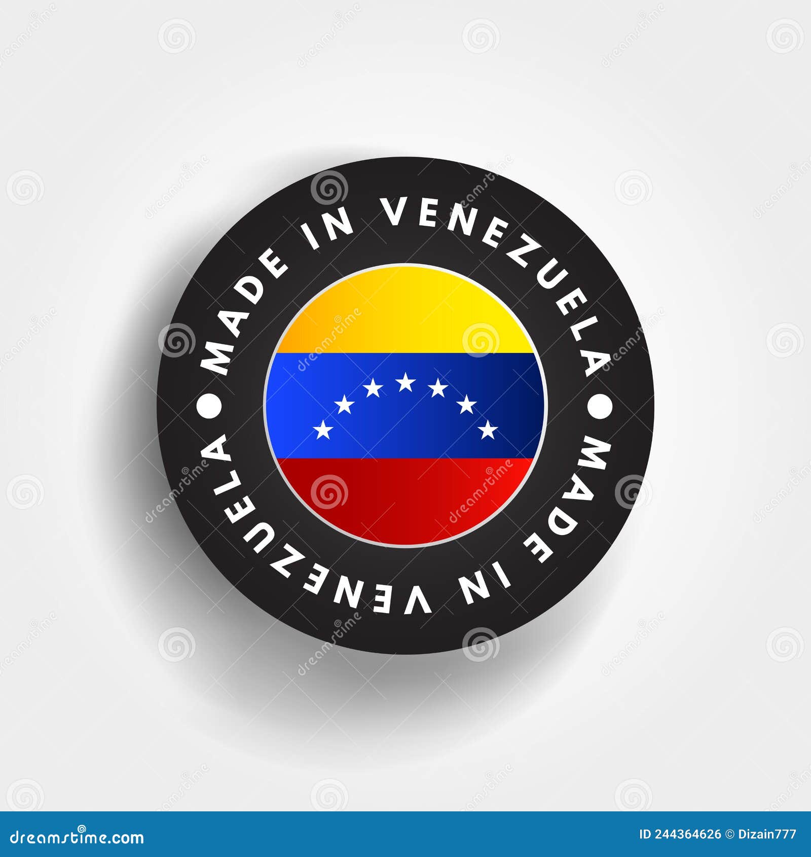 Venezuela Text With Map Vector Illustration | CartoonDealer.com #4011092
