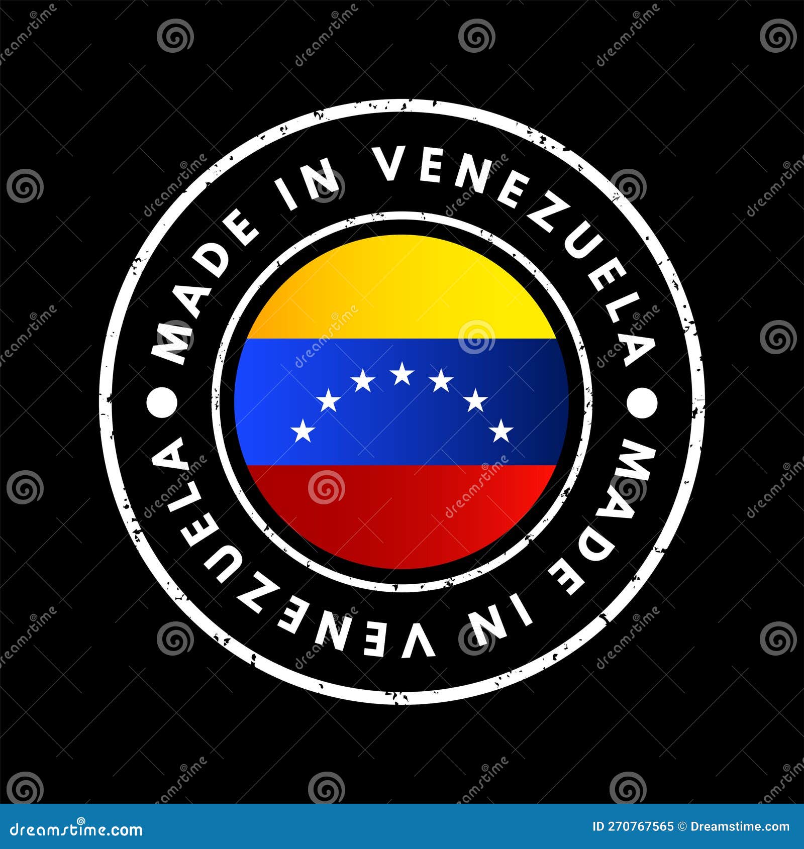 Venezuela Text With Map Vector Illustration | CartoonDealer.com #4011092