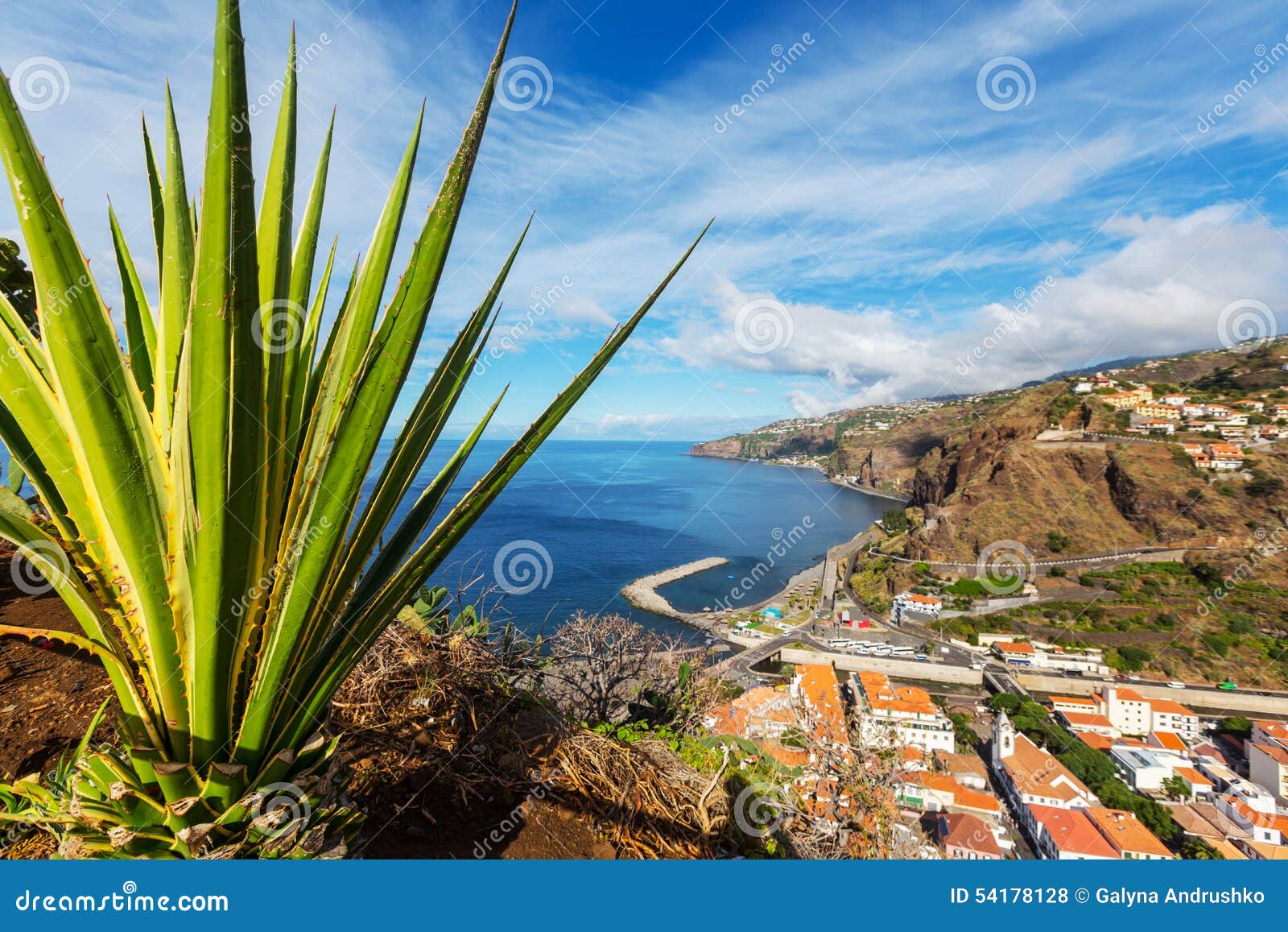 Madeira stock photo. Image of leisure, vista, scenic - 54178128