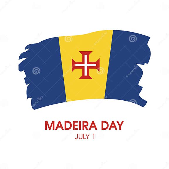 Madeira Day vector stock vector. Illustration of national - 250093572