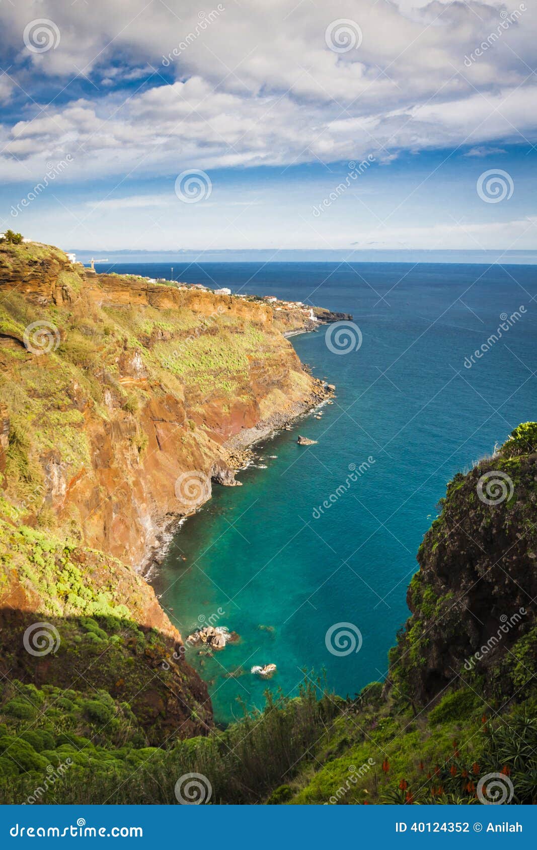 Madeira-Insel, Portugal stockfoto. Bild von küstenlinie - 40124352