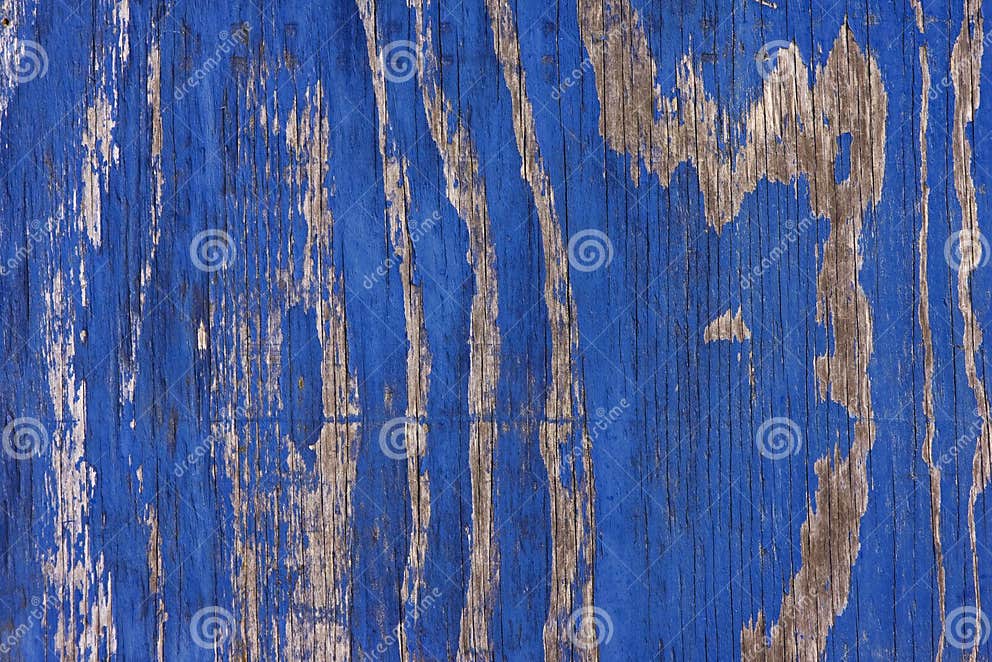 Madeira Pintada Azul Desvanecida Imagem de Stock - Imagem de detalhe ...