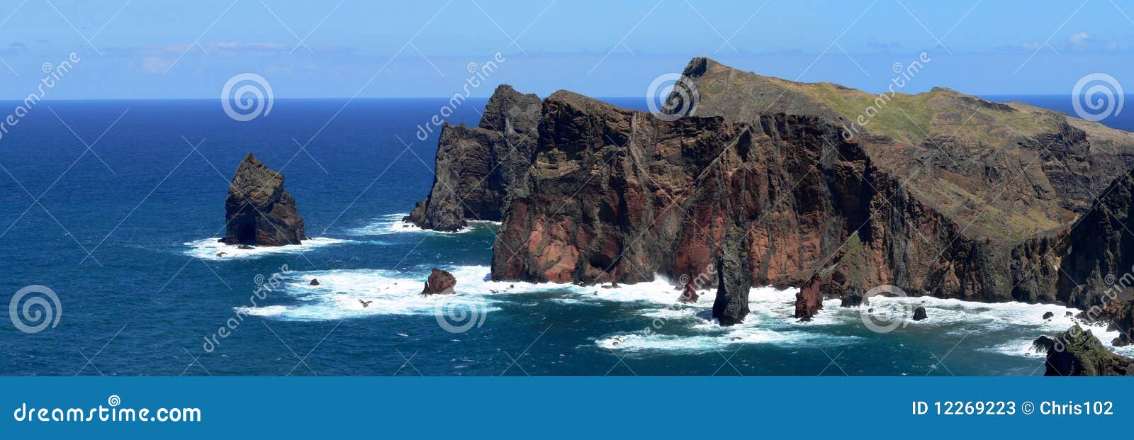 Madeira - Rocks of Ponta Do Sao Lourenco Stock Image - Image of summer ...