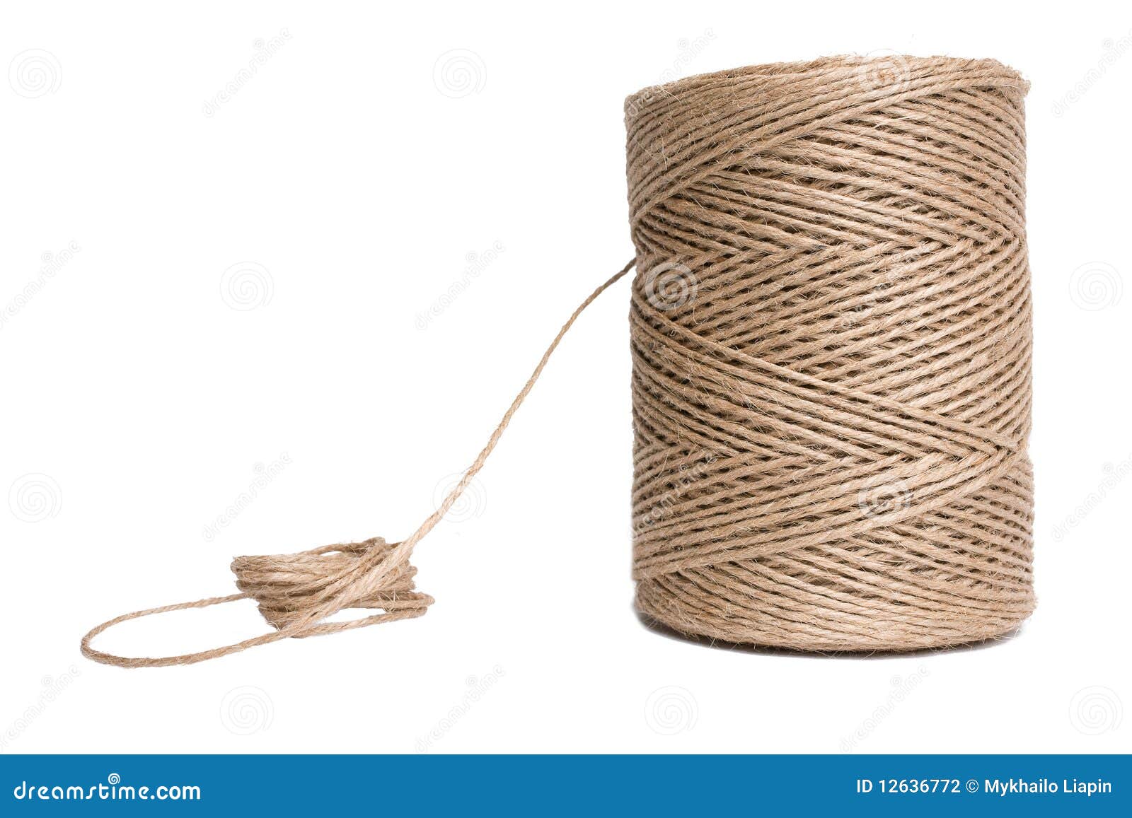 Madeja de la cadena foto de archivo. Imagen de atado - 12636772
