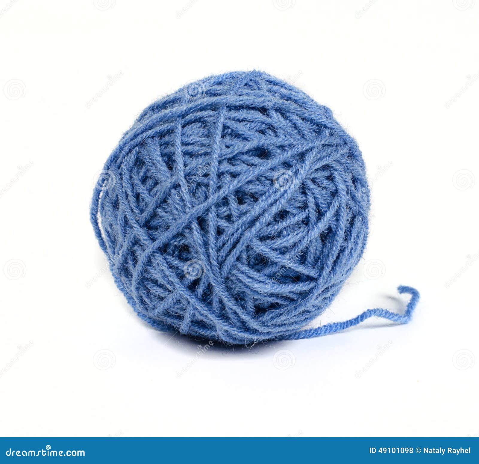 Madeja del hilo de lana foto de archivo. Imagen de punto - 49101098