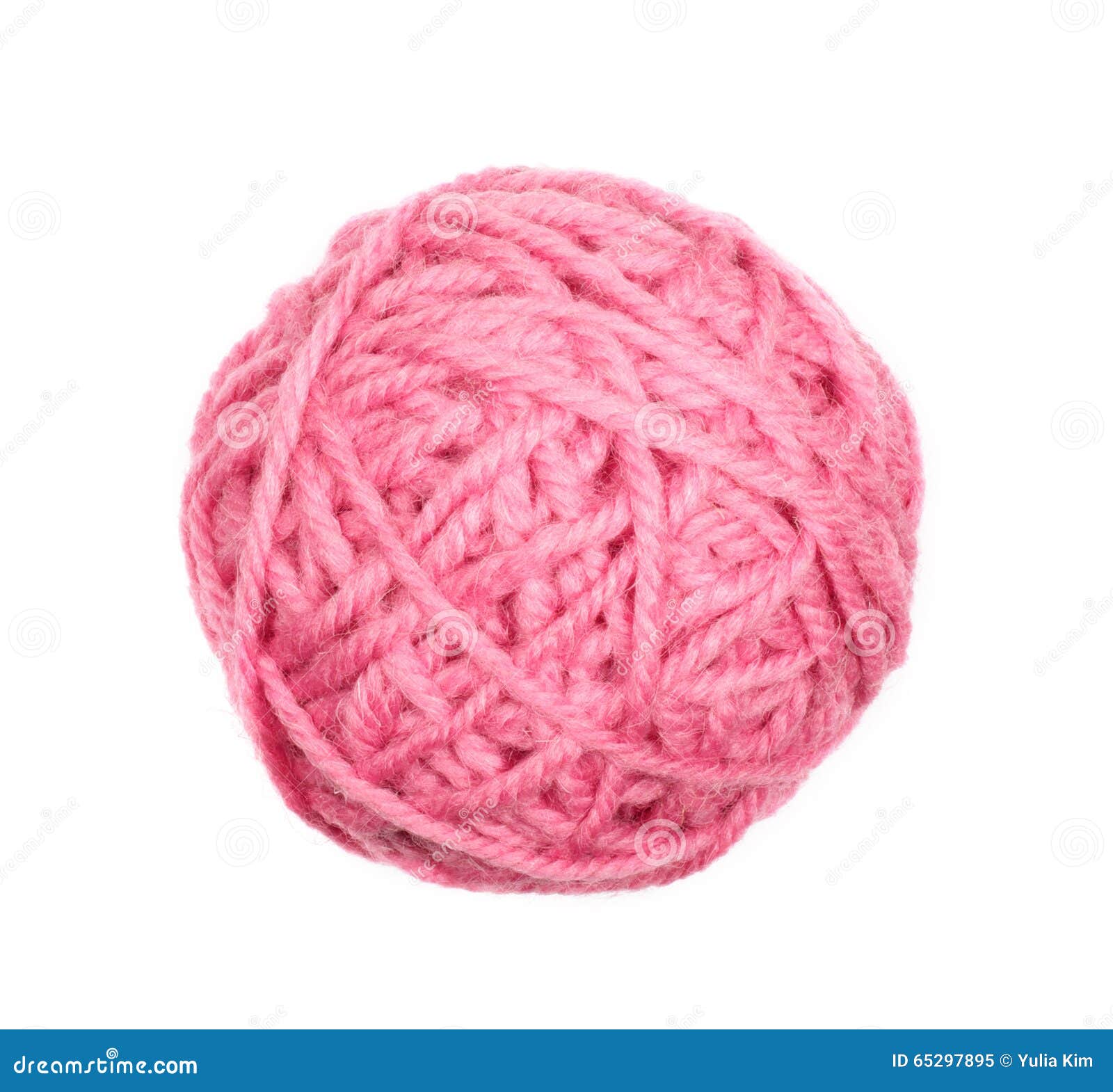 Madeja rosada sobre blanco imagen de archivo. Imagen de madeja - 65297895