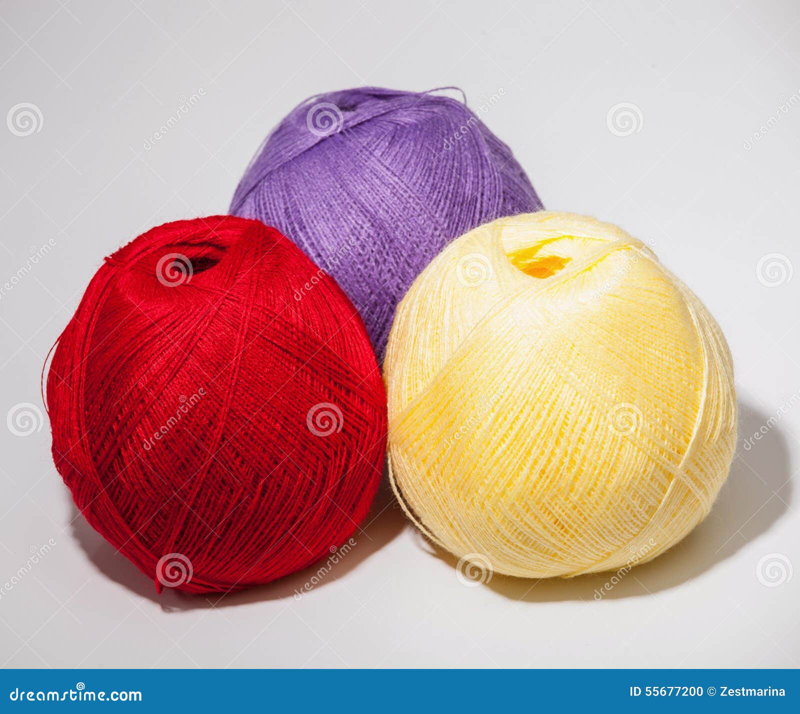 Madejas del hilado foto de archivo. Imagen de madeja - 55677200