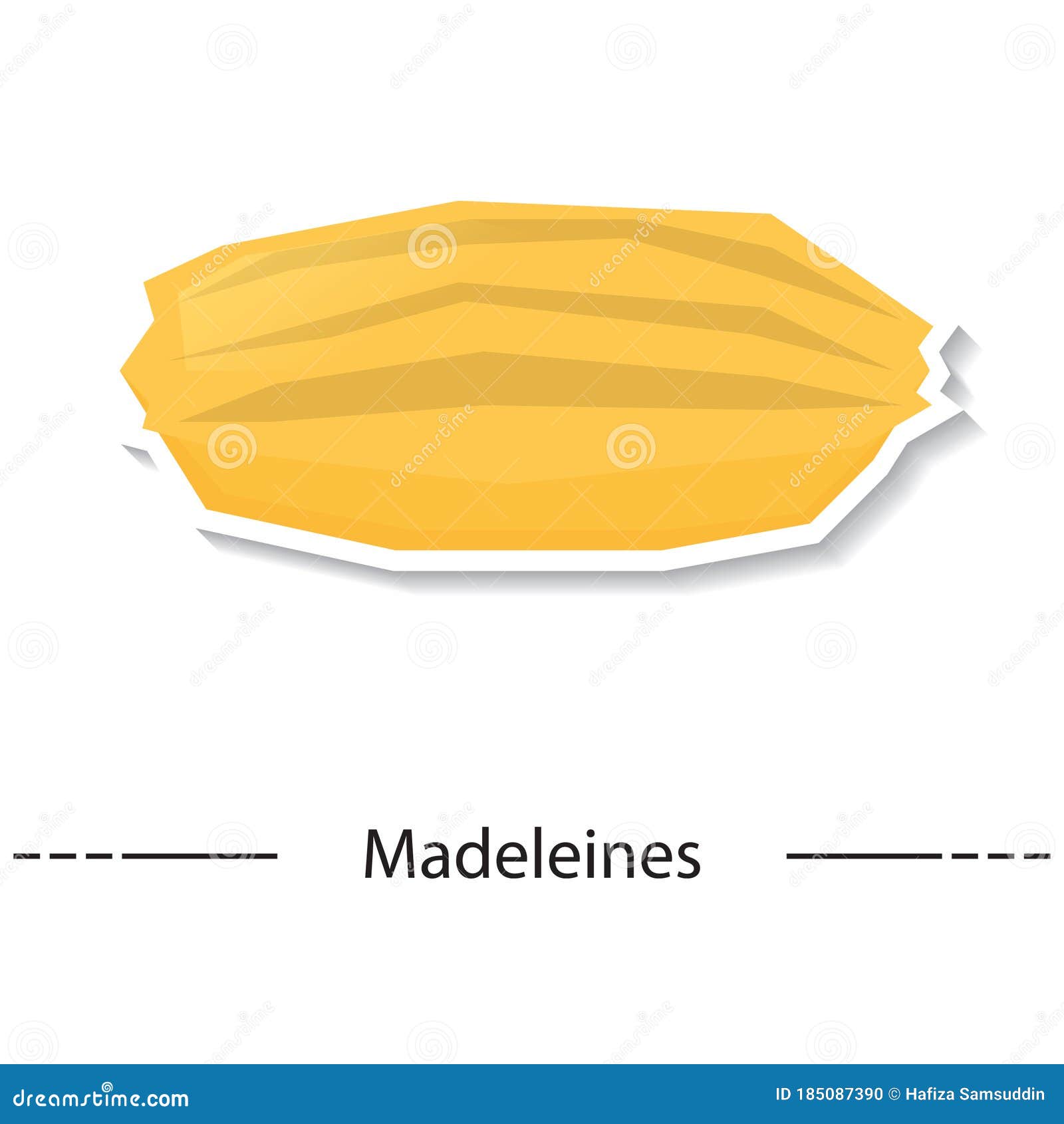 Madeleines Cartoon Vector | CartoonDealer.com #84042491