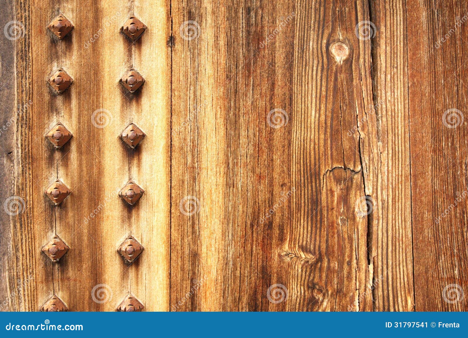 Madera Antigua Con Los Remaches Imagen de archivo - Imagen de fondo ...